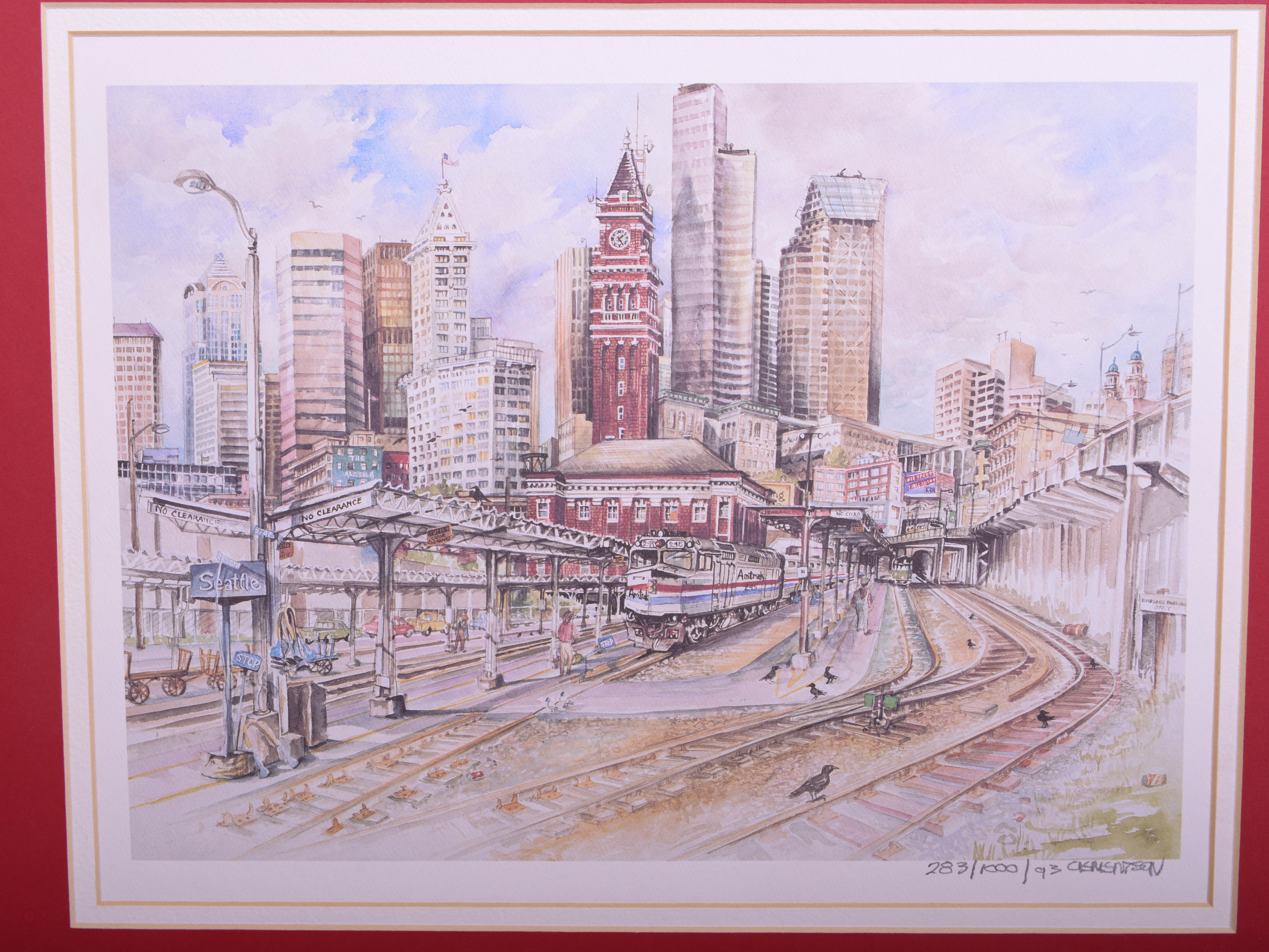 Clementson Reproduction Print of King Street Station | EBTH