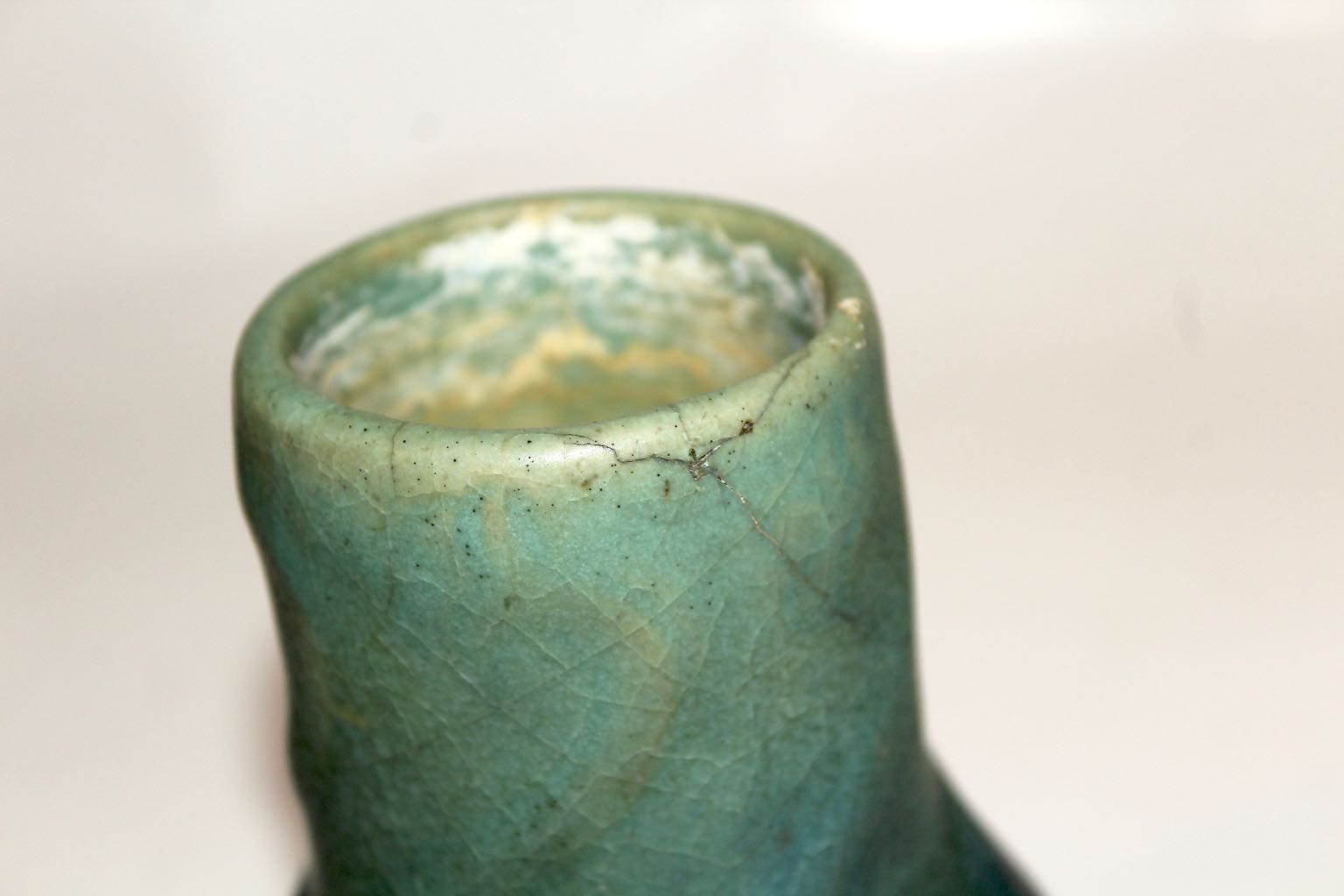 Van Briggle Bud Vase and Burley Winter-Style Vessel | EBTH