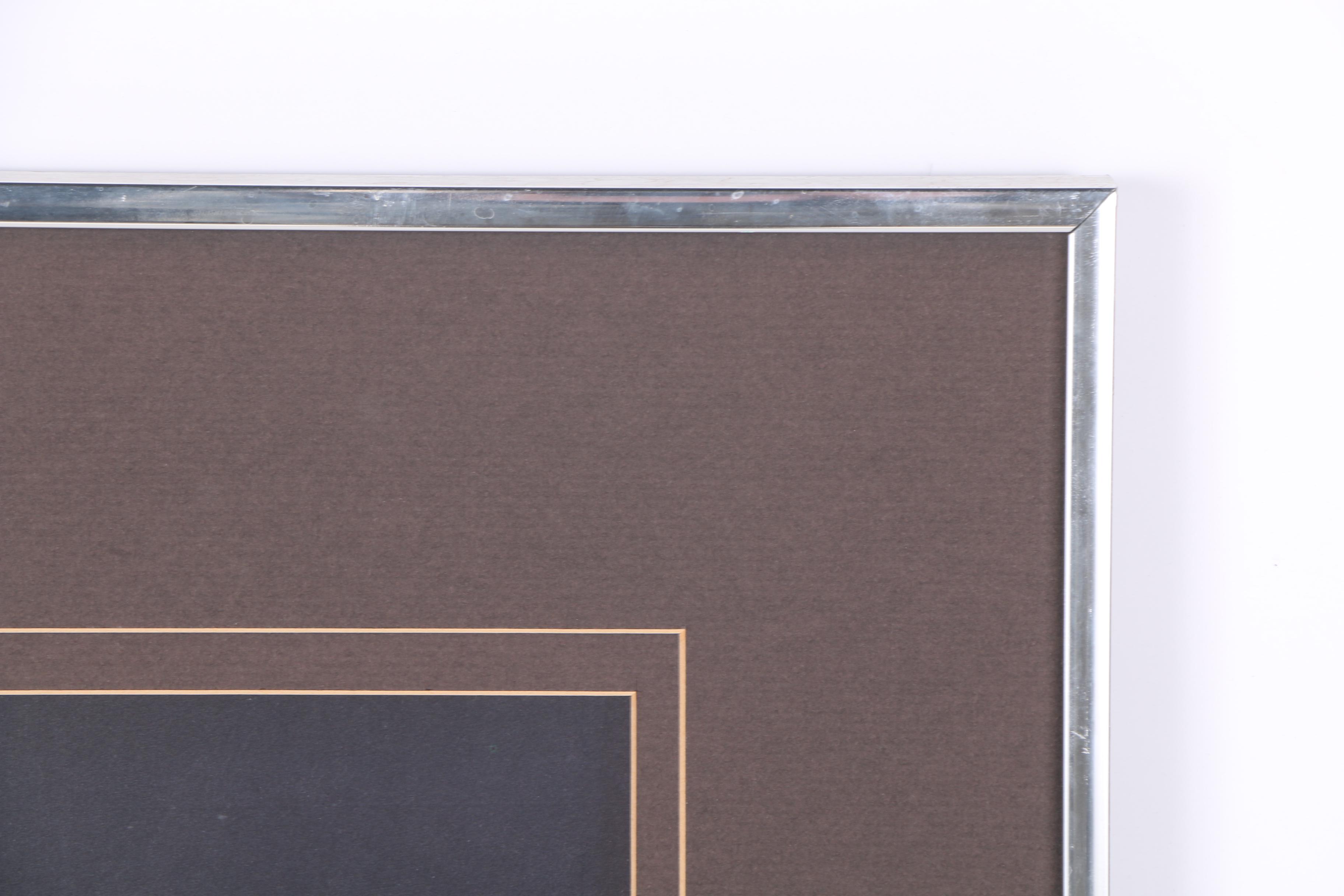 Framed Offset Lithograph of Flowers | EBTH