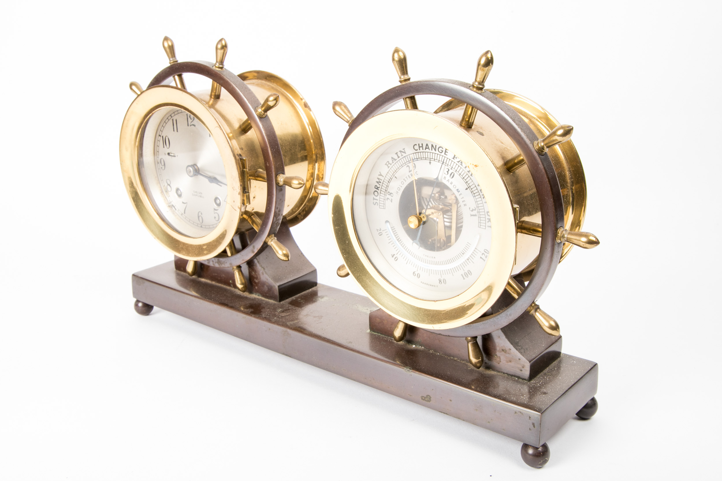 Vintage Chelsea Clock and Barometer | EBTH