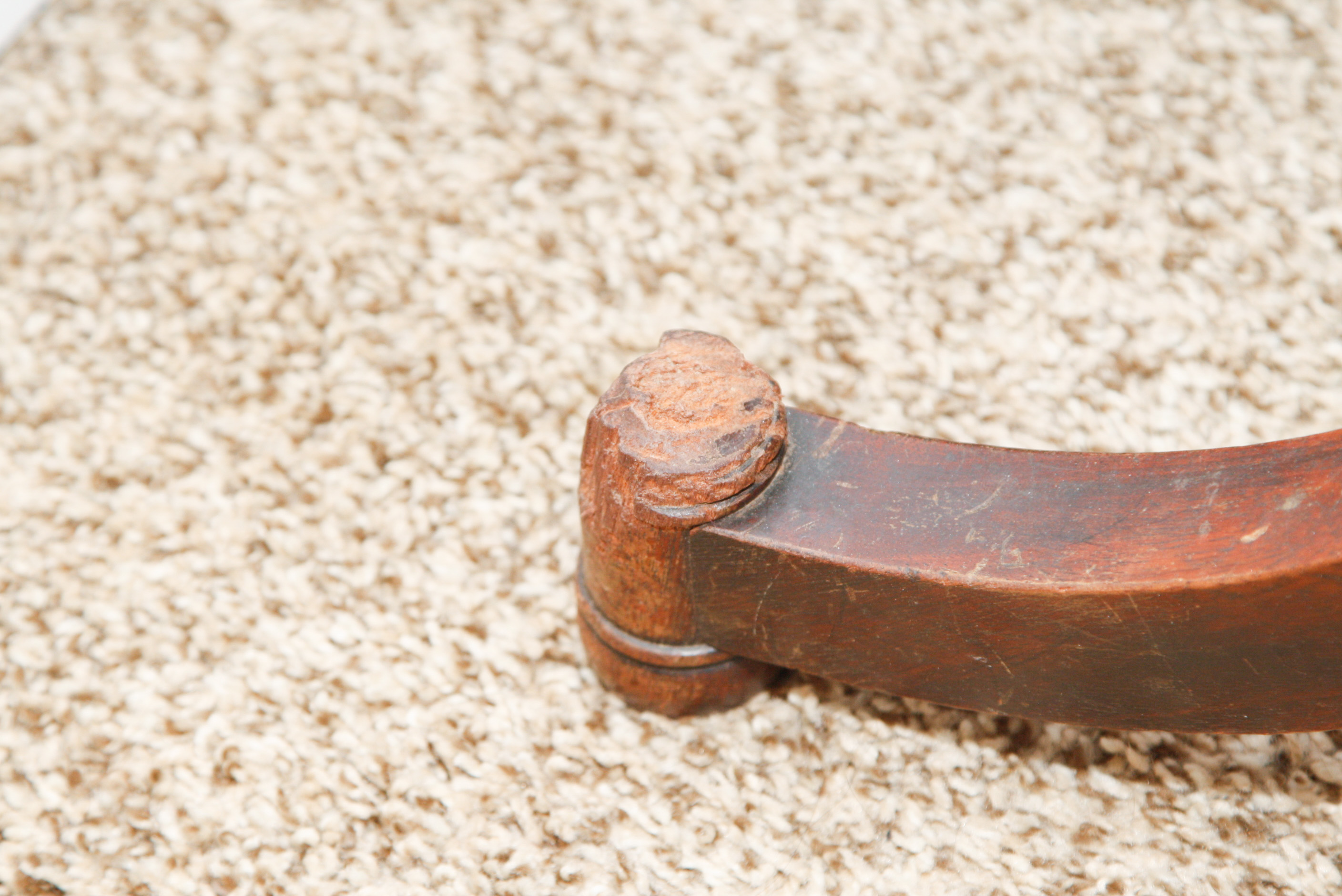 Vintage Federal Style Coffee Table With Built-In Humidor | EBTH