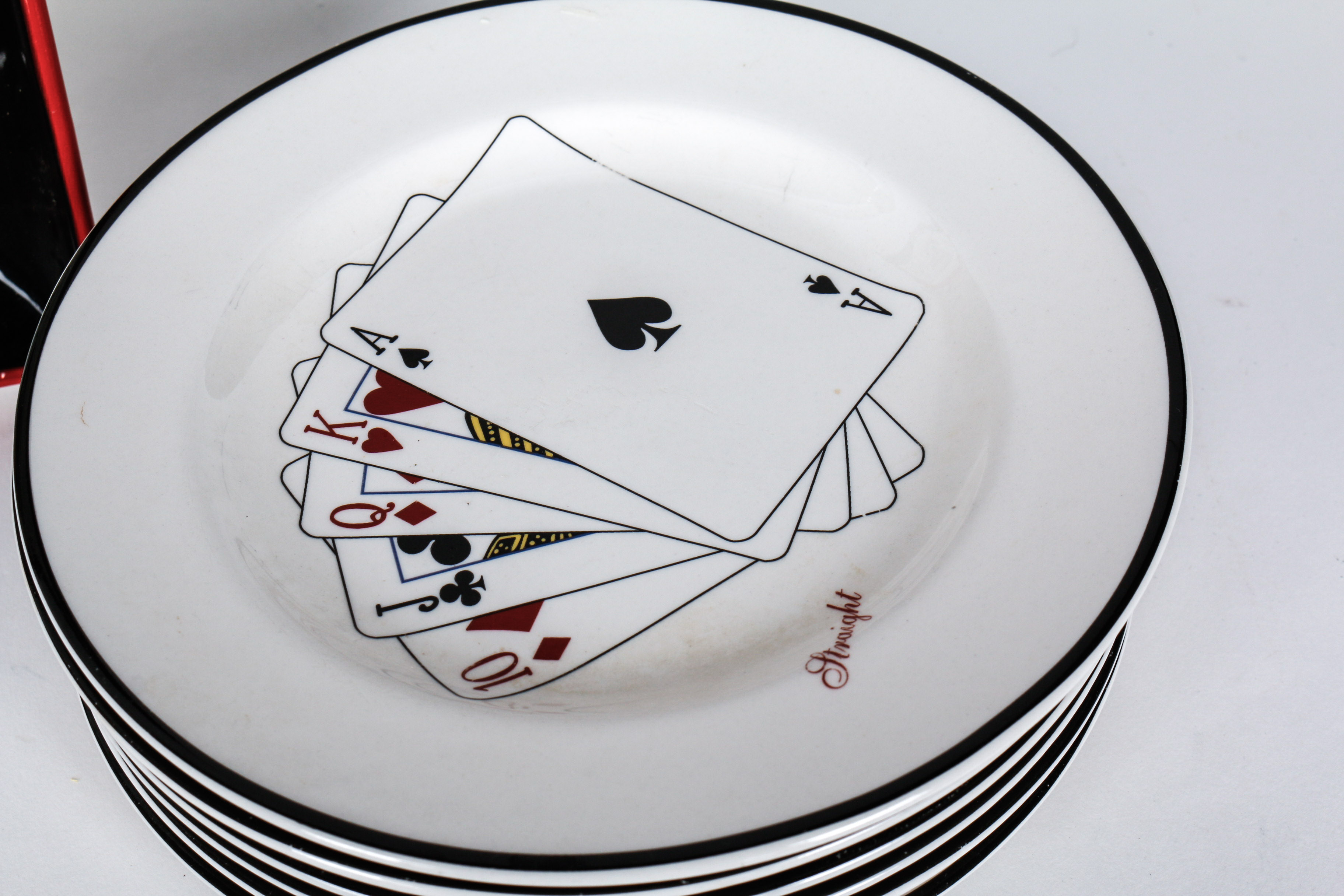 Set of American Atelier Playing Card Porcelain | EBTH