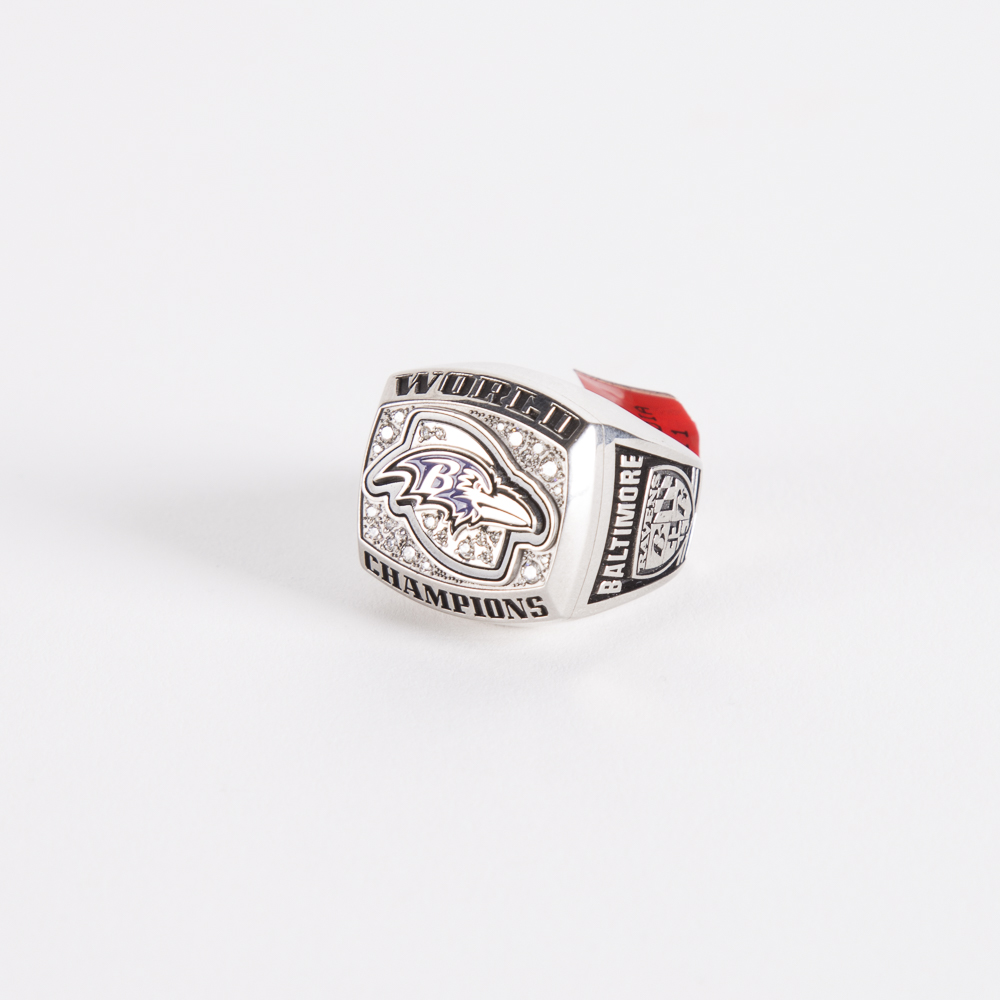 Jostens Commemorative Ravens 2012 Super Bowl Lustrium and Diamond Ring ...