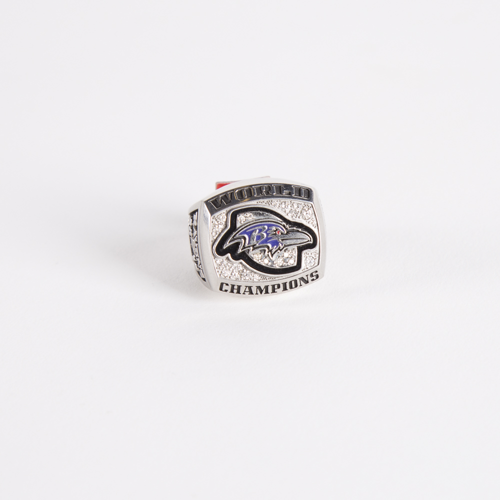 Jostens Commemorative Ravens 2012 Super Bowl Lustrium and Diamond Ring ...