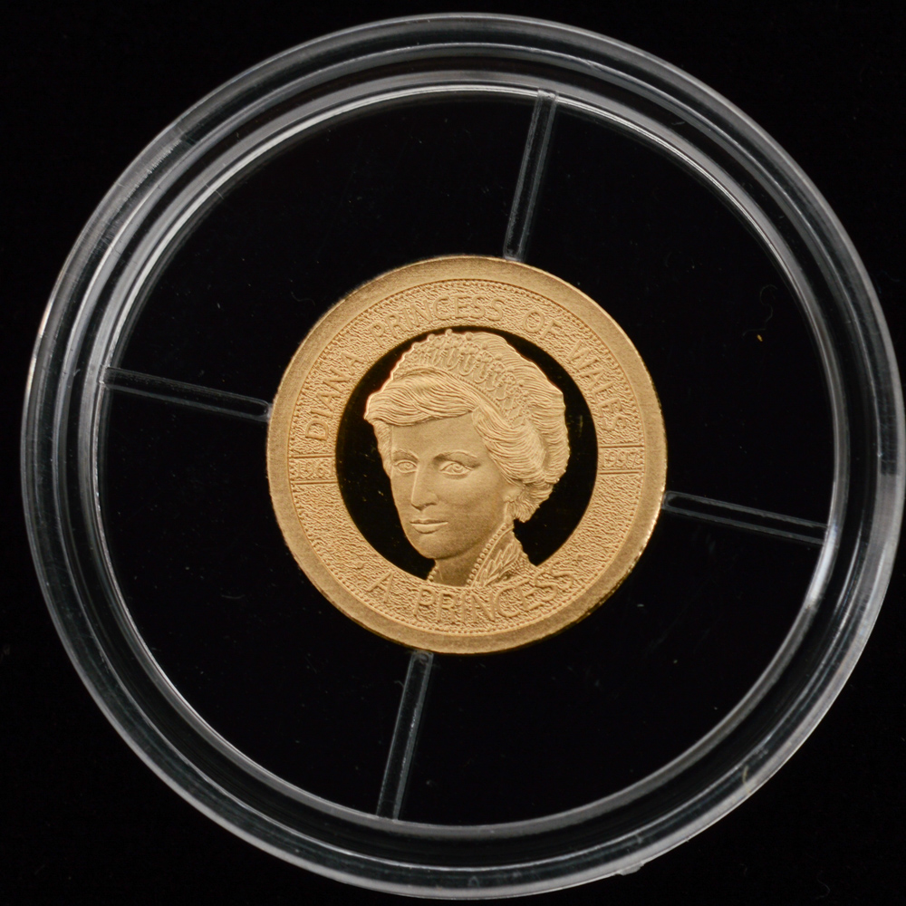 American Mint 14K Gold "Portrait of a Princess" Commemorative Coin | EBTH