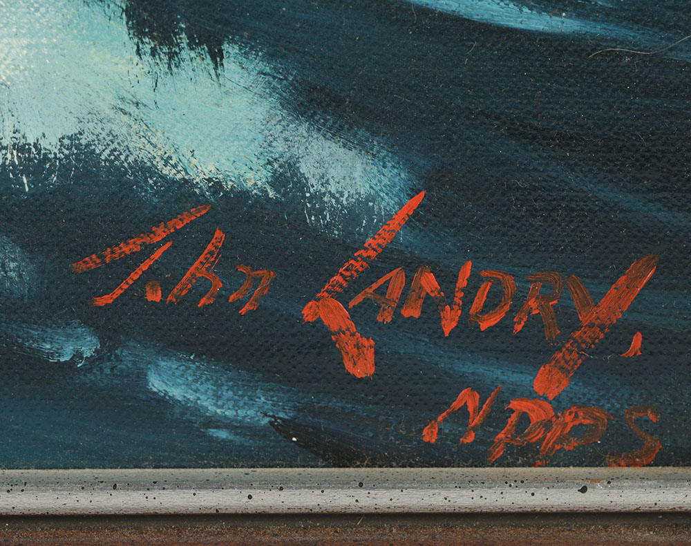 John Landry Oil Painting on Canvas "La Femina" | EBTH