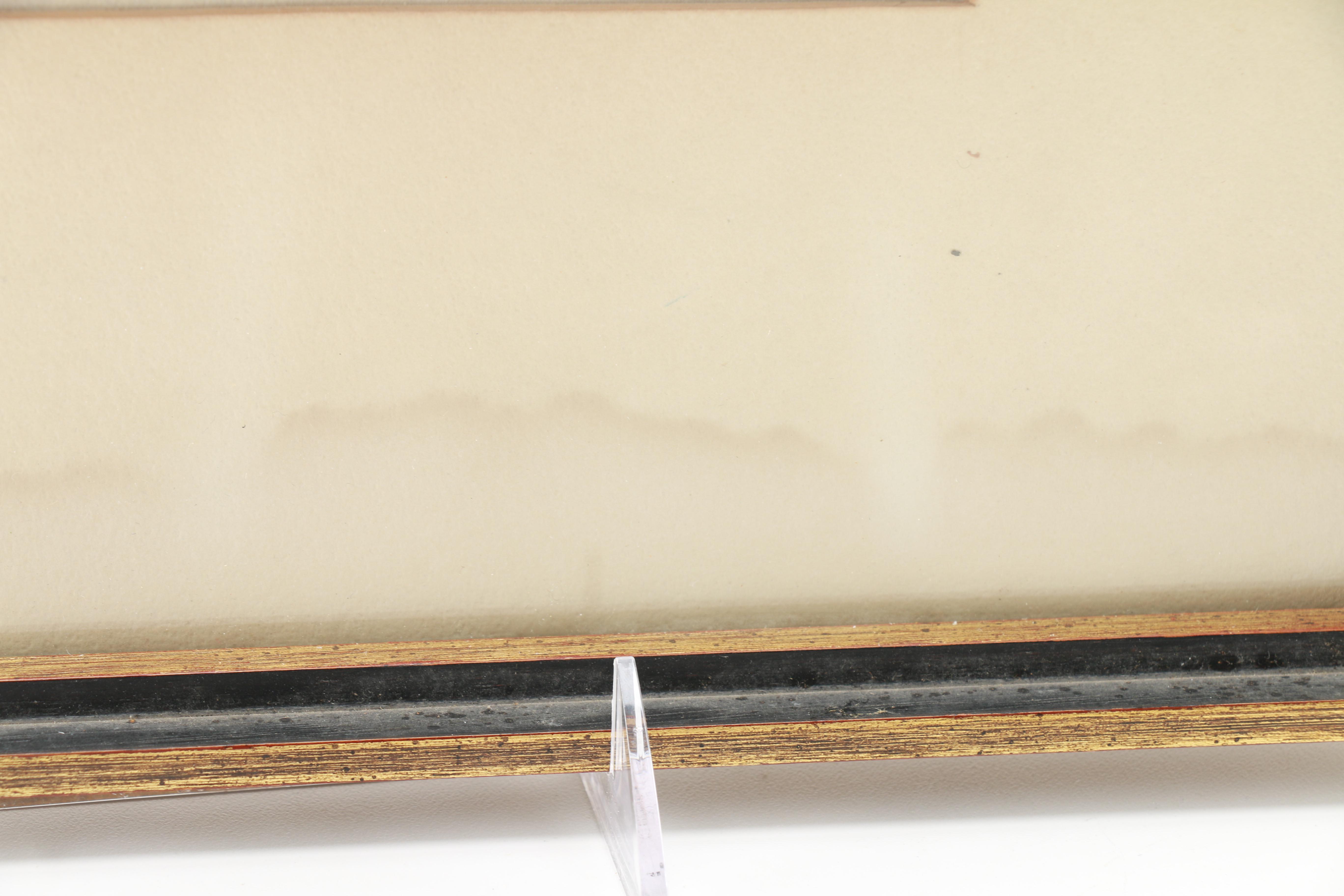 Esther Geller Lithograph of Abstract Forms | EBTH