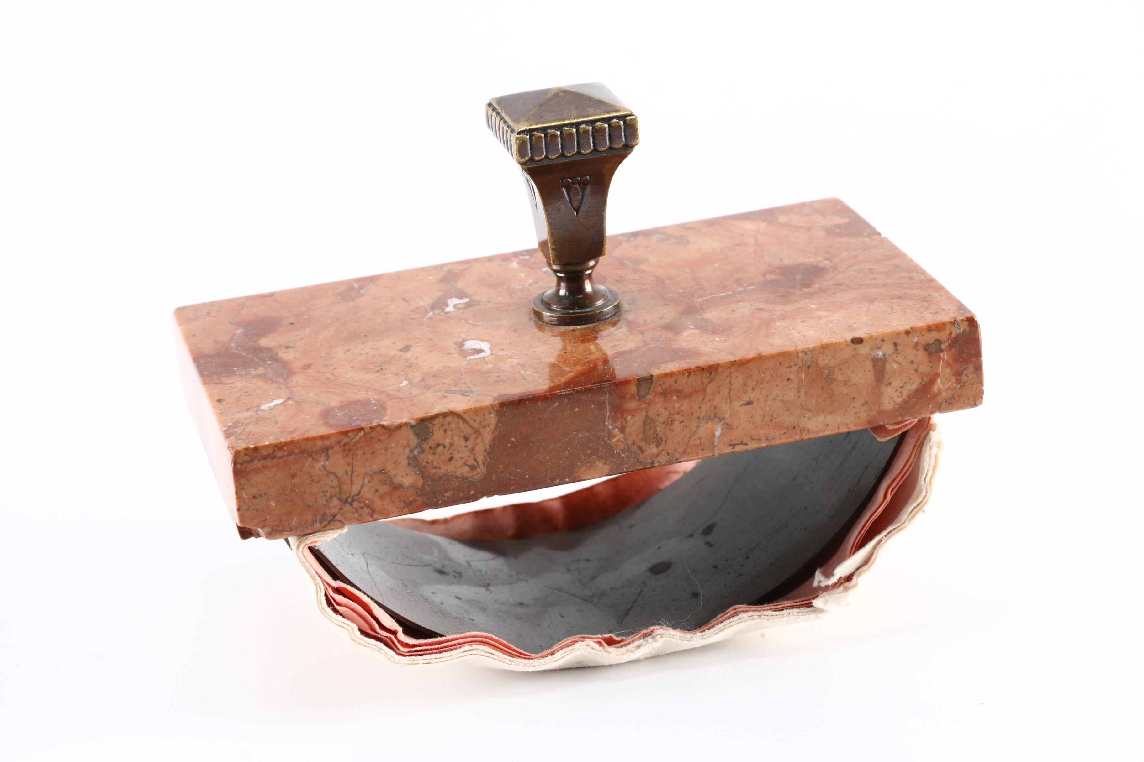 Marble Ink Well Set | EBTH