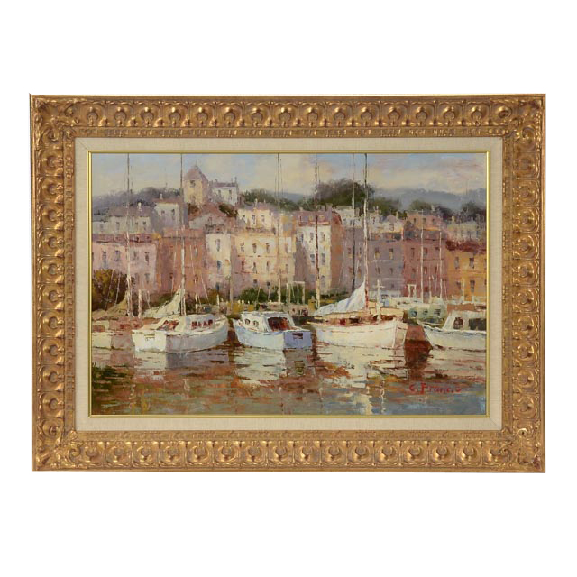 C. Francis Original Oil Painting on Canvas | EBTH