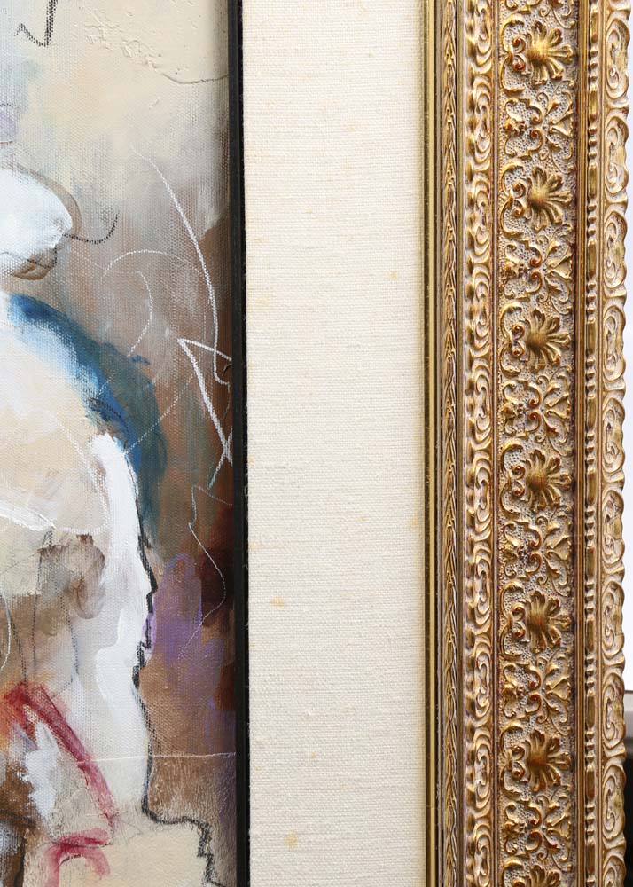 Marta Gottfried Acrylic Painting on Canvas "The Royal Entourage" | EBTH