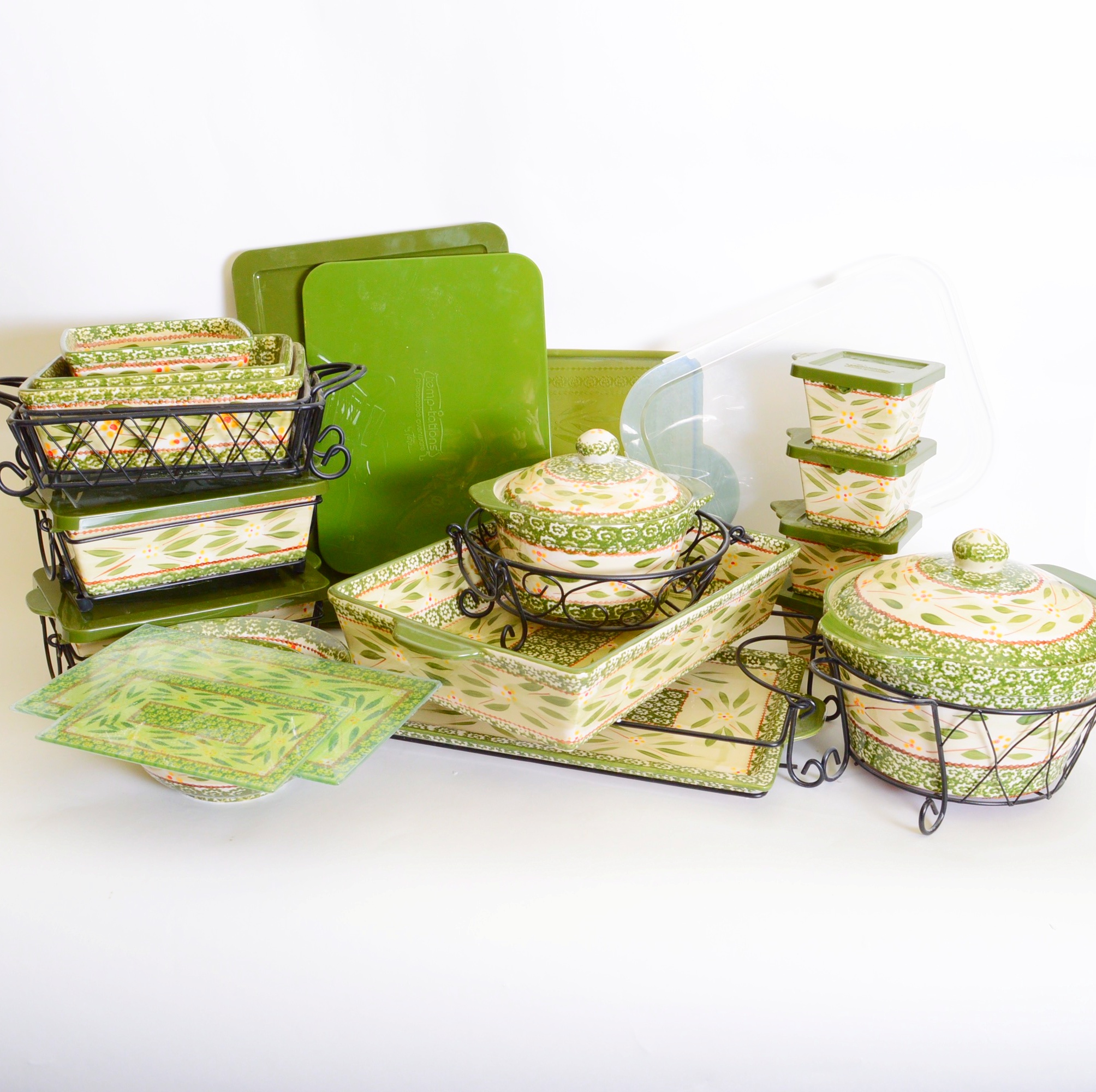 Temp-Tations Presentable Ovenware "Old World" (15 pieces) | EBTH