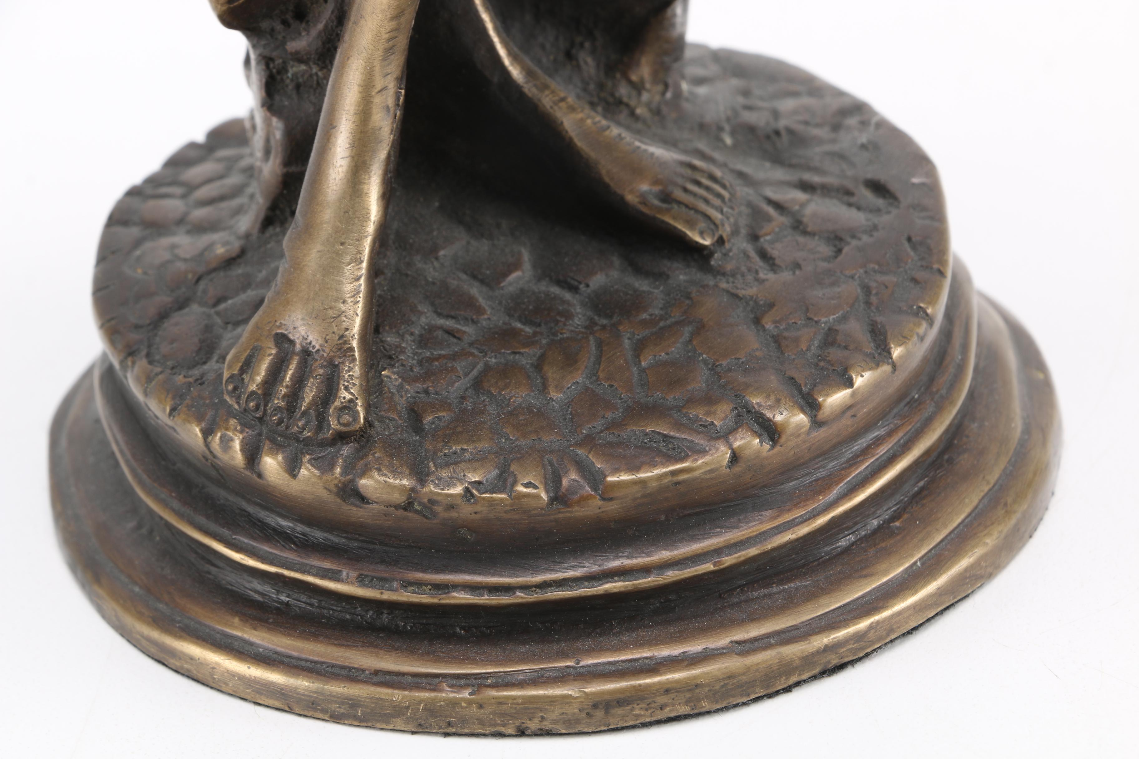 Brass Statuette of a Female Figure | EBTH