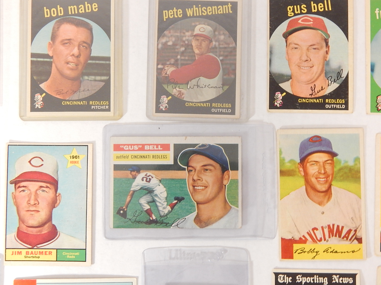 1950s to 1960s Cincinnati Reds Baseball Card Collection | EBTH