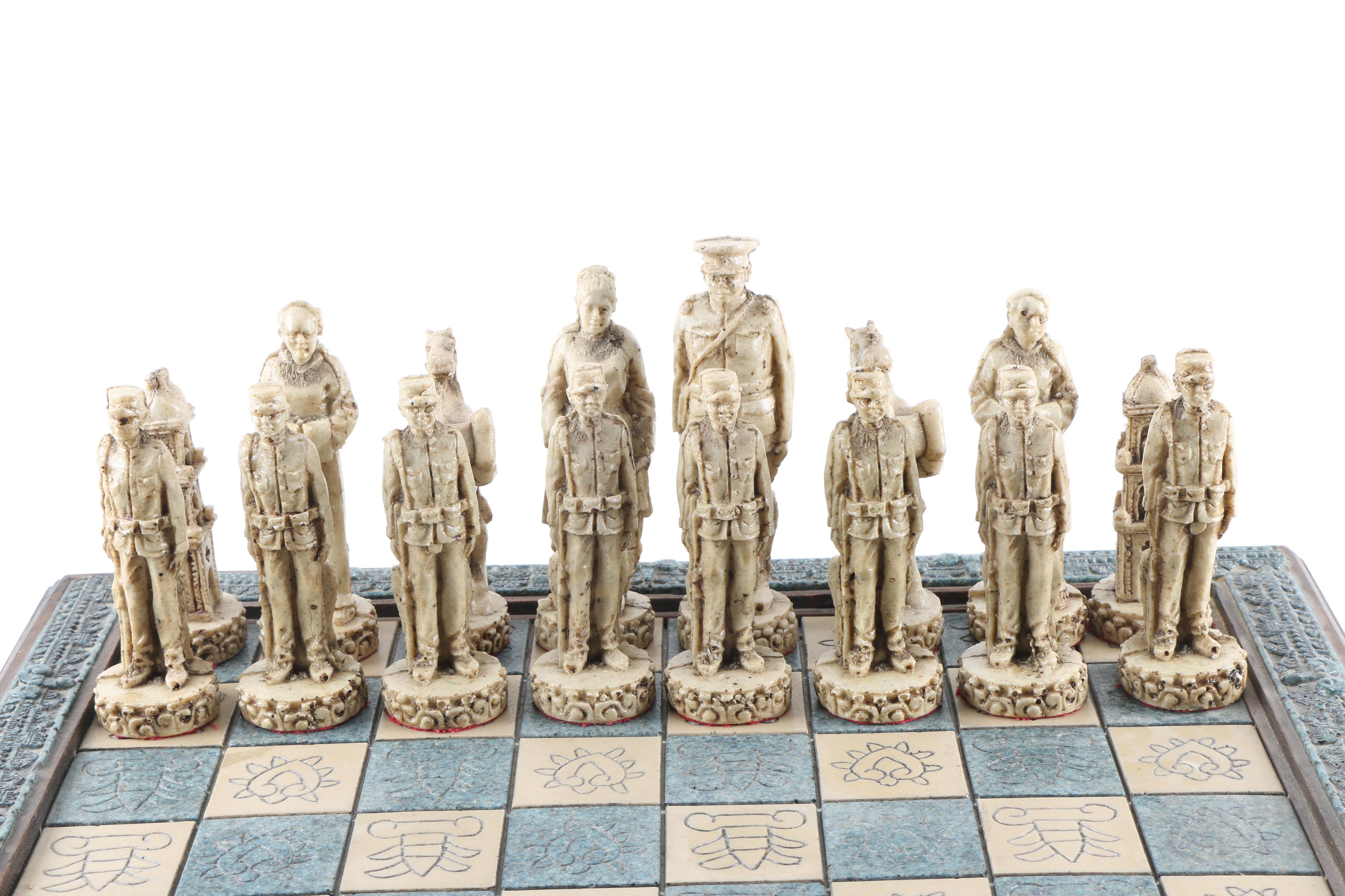Ornate Chess Set | EBTH