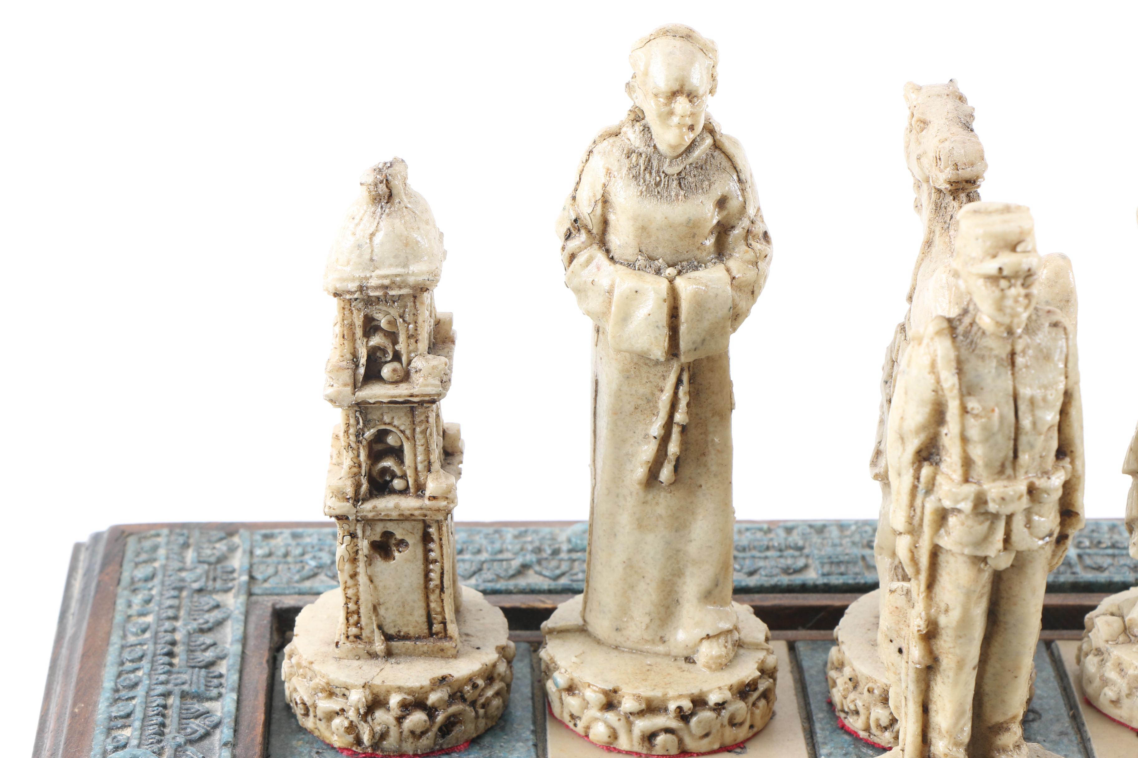Ornate Chess Set | EBTH