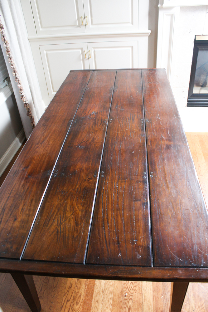 Rustic Amish Farmhouse Table | EBTH