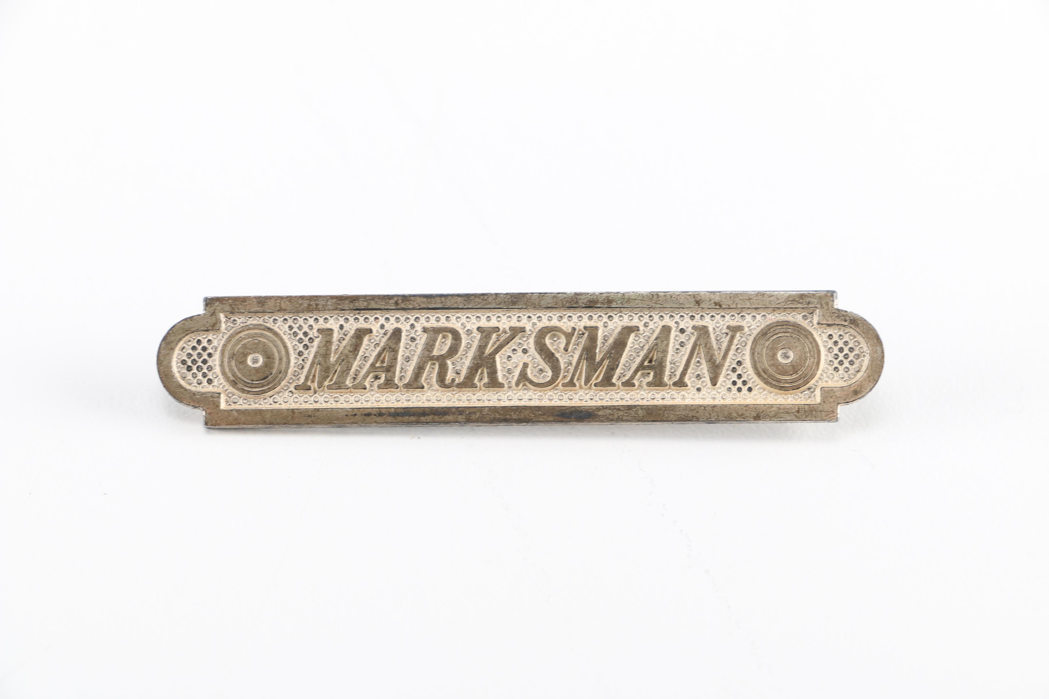 Early 1900s National Guard Marksman Medals | EBTH