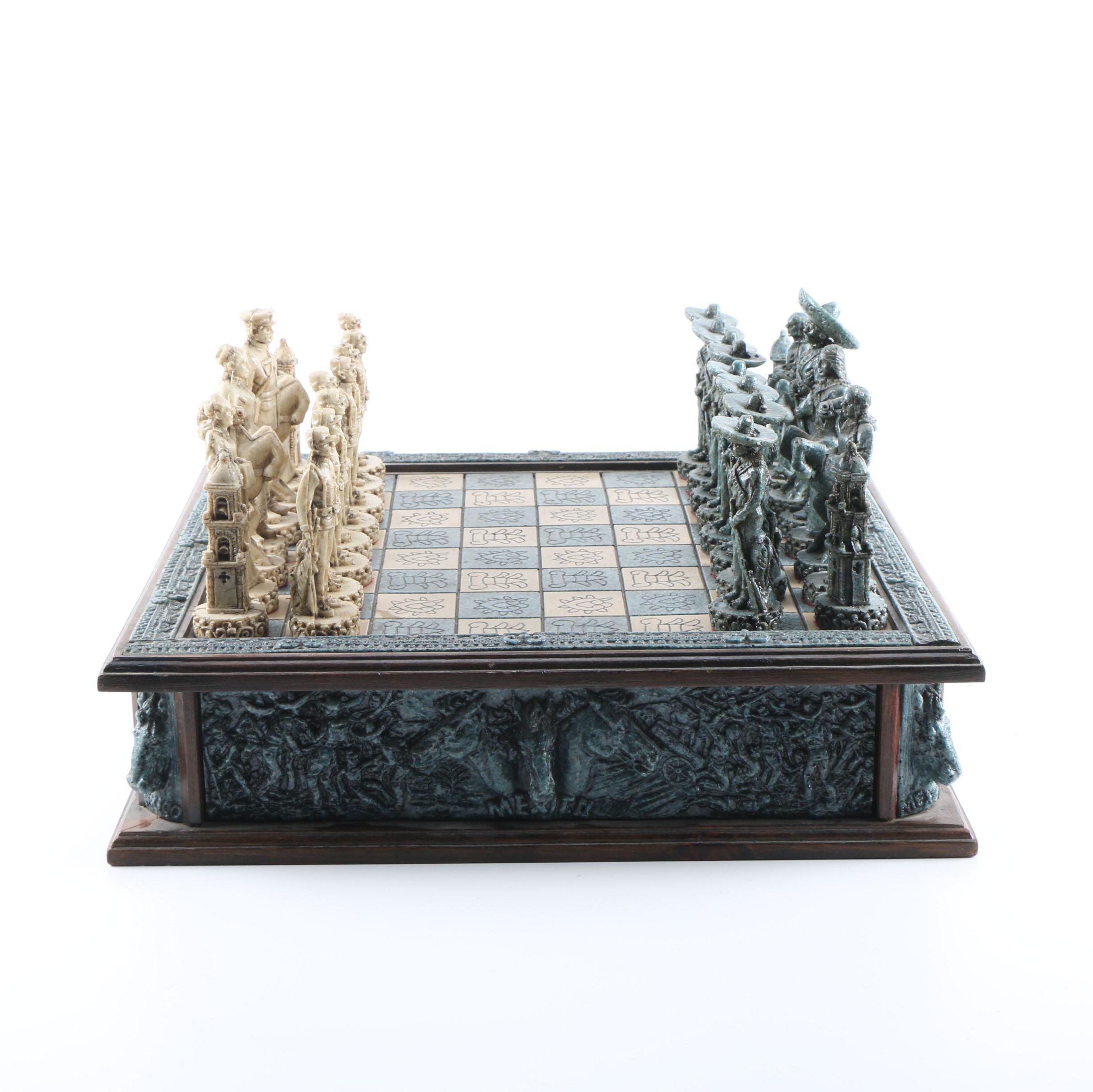 Ornate Chess Set | EBTH
