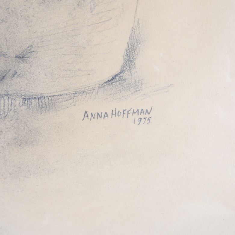 Flower Pot Drawing by Anna Hoffman | EBTH