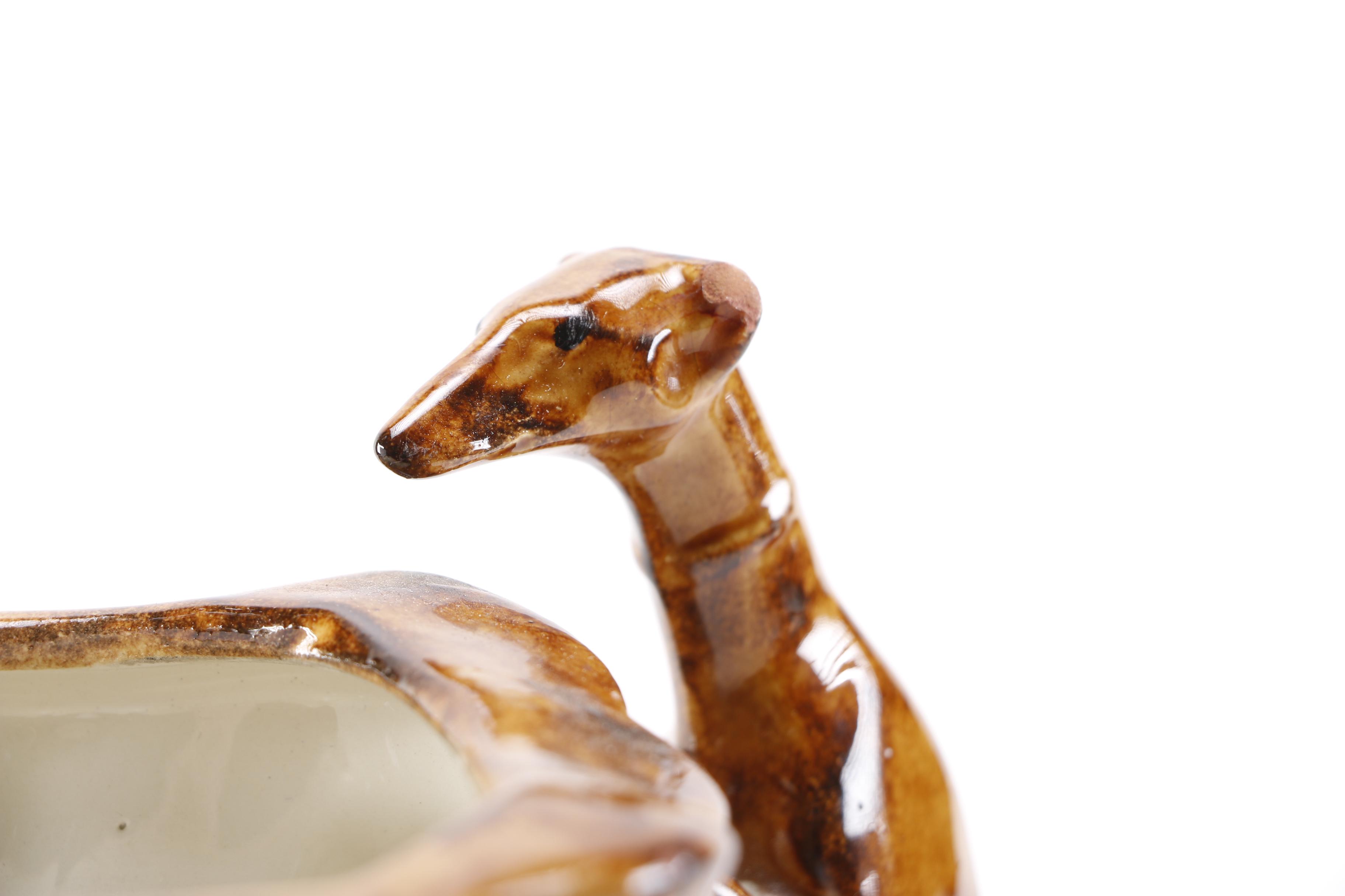 Bennington Rockingham Style Earthenware Hunting Pitcher | EBTH