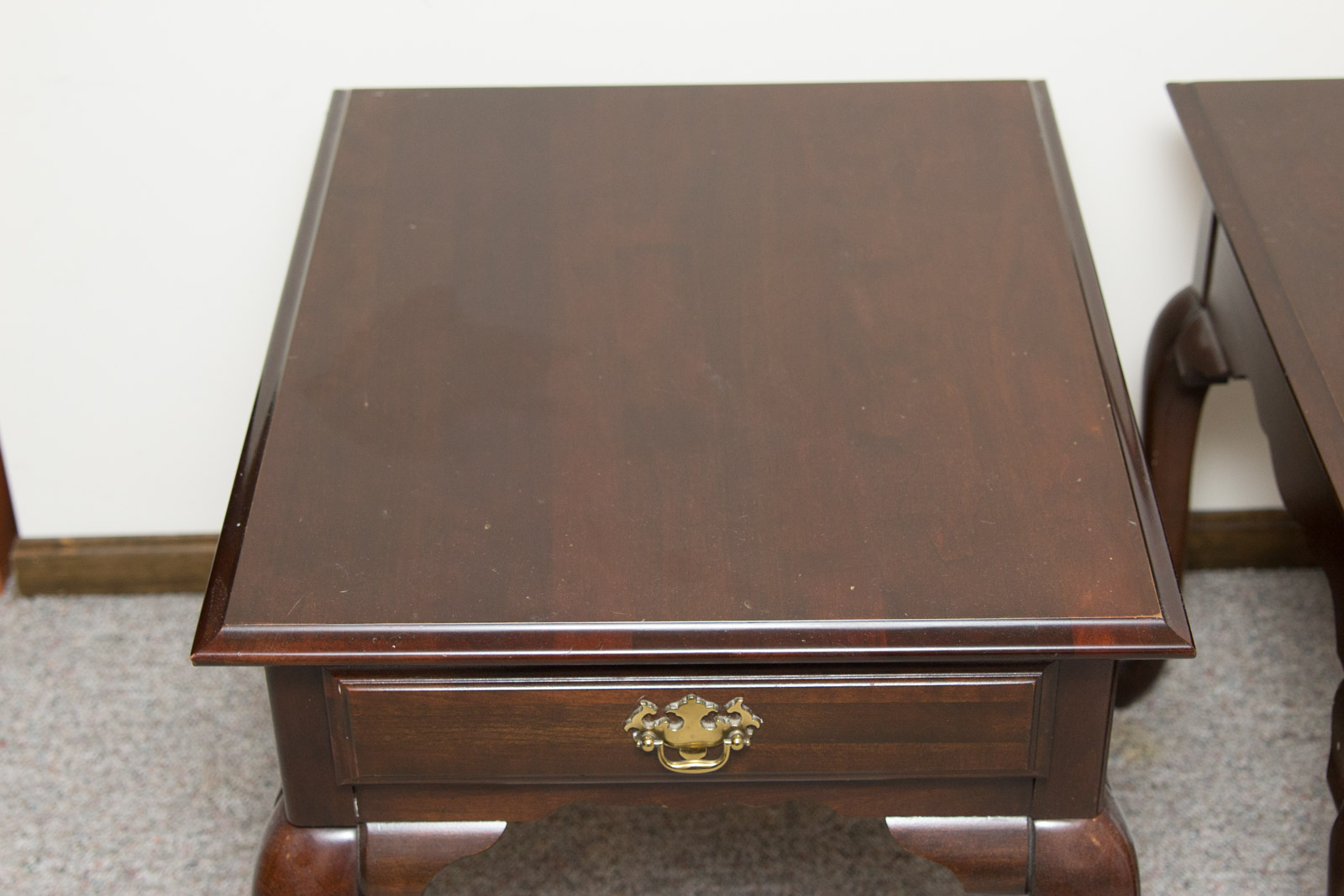 Kincaid Wooden End Tables | EBTH