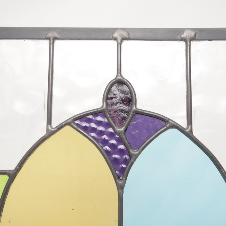 Two Stained Glass Window Panes | EBTH