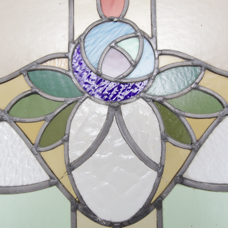 Two Stained Glass Window Panes | EBTH