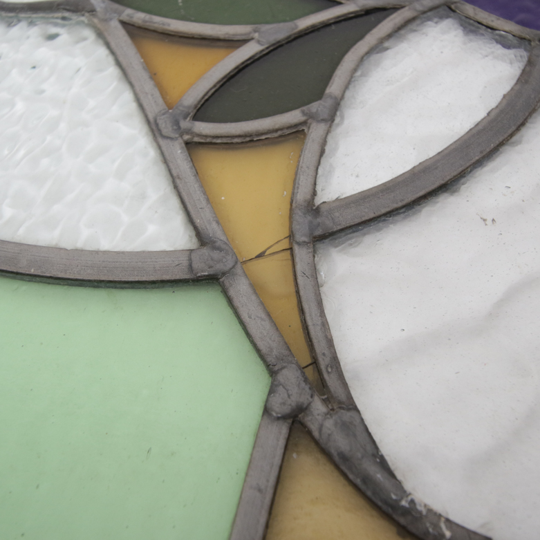 Two Stained Glass Window Panes | EBTH