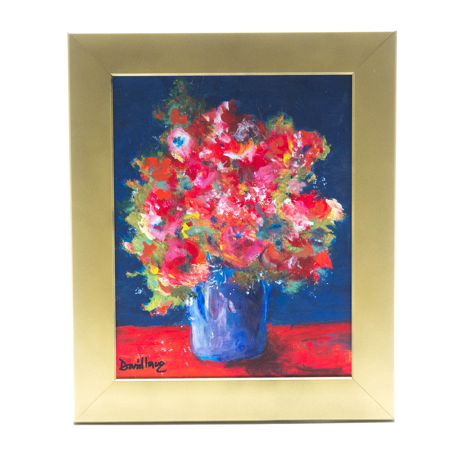 David Laug Acrylic Still Life on Board | EBTH