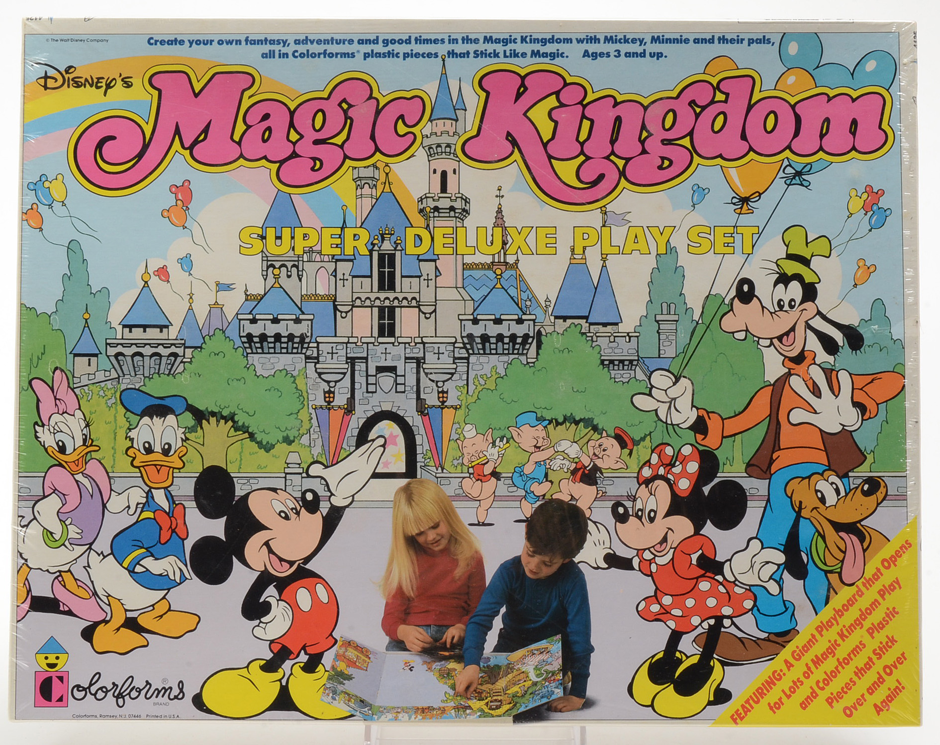 Disney Colorforms Play Sets and Paper Dolls | EBTH