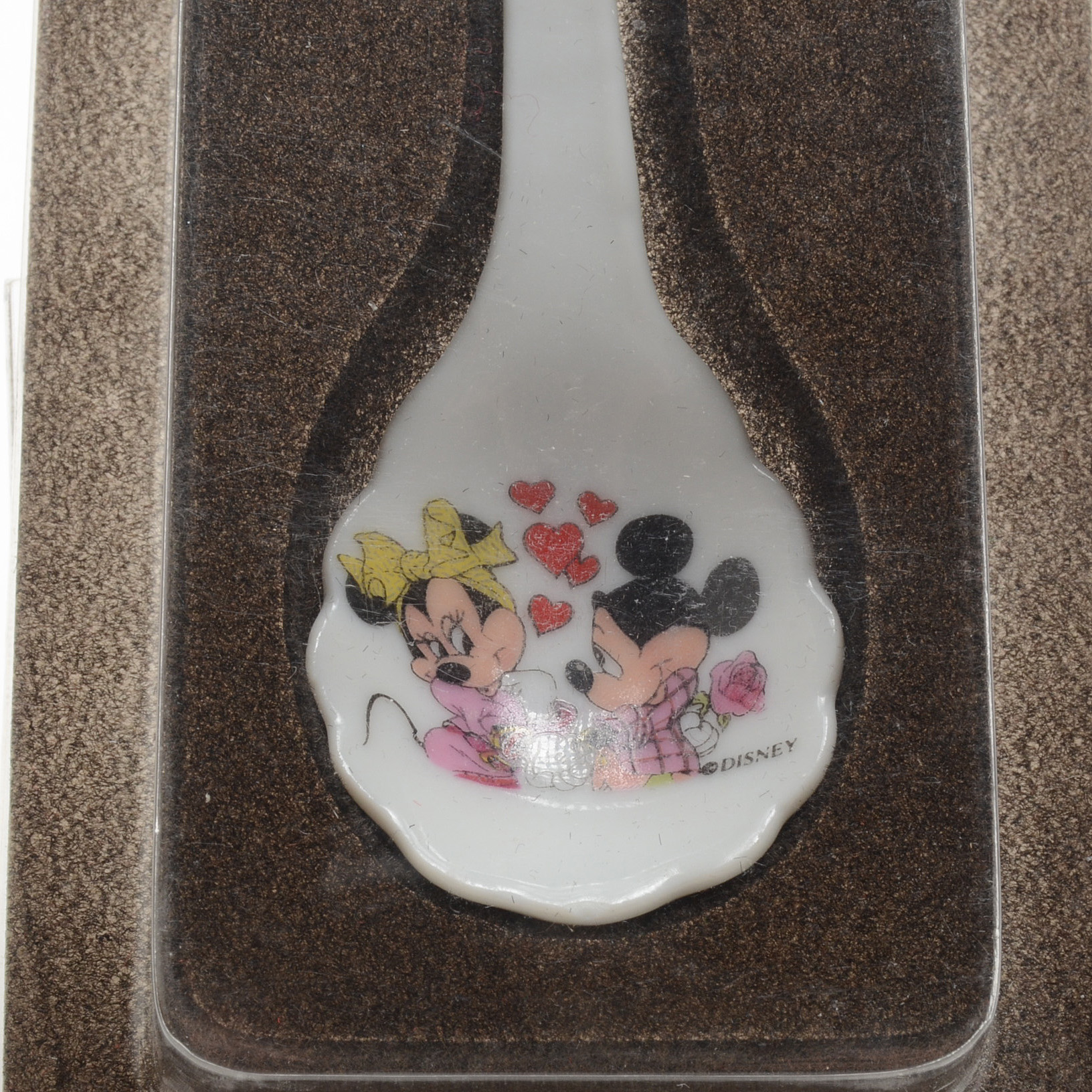 Reutter Porzellan Spoons Featuring Mickey Mouse and Minnie Mouse | EBTH