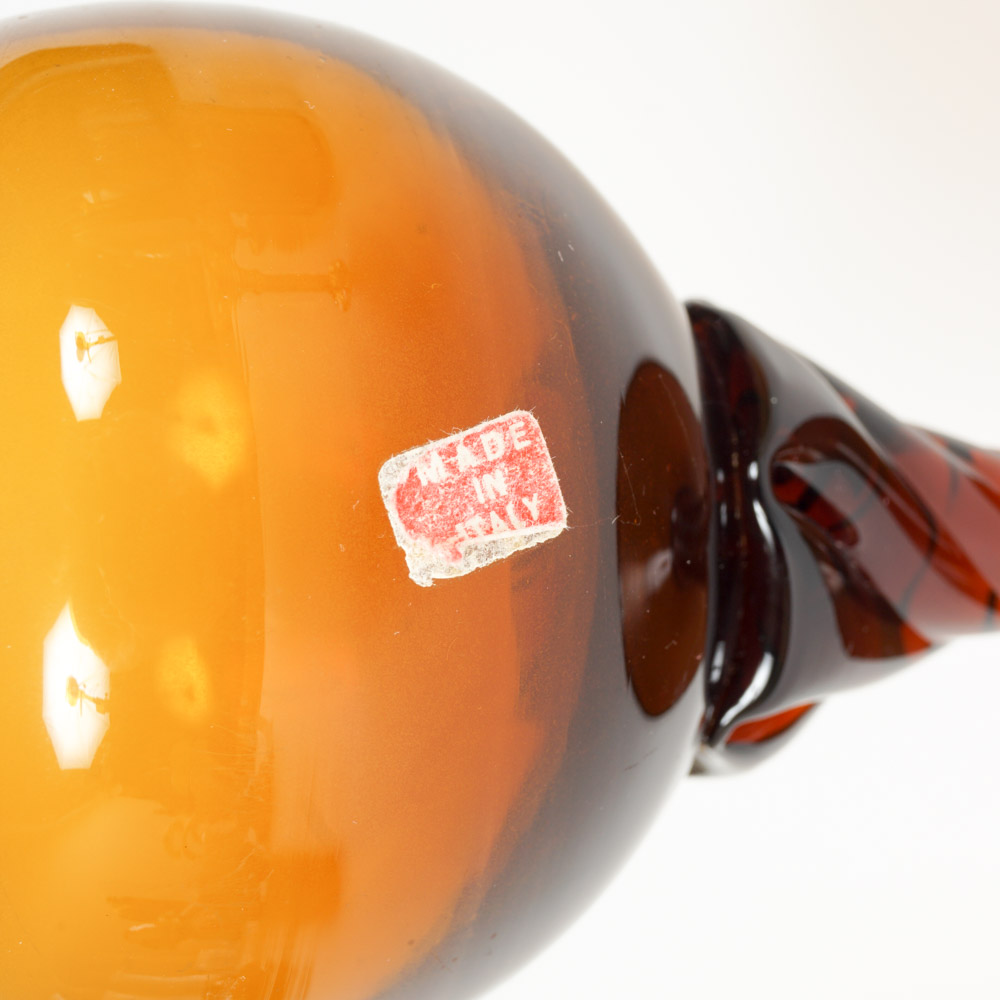 Collection of Assorted Amber Glass Including Fenton | EBTH