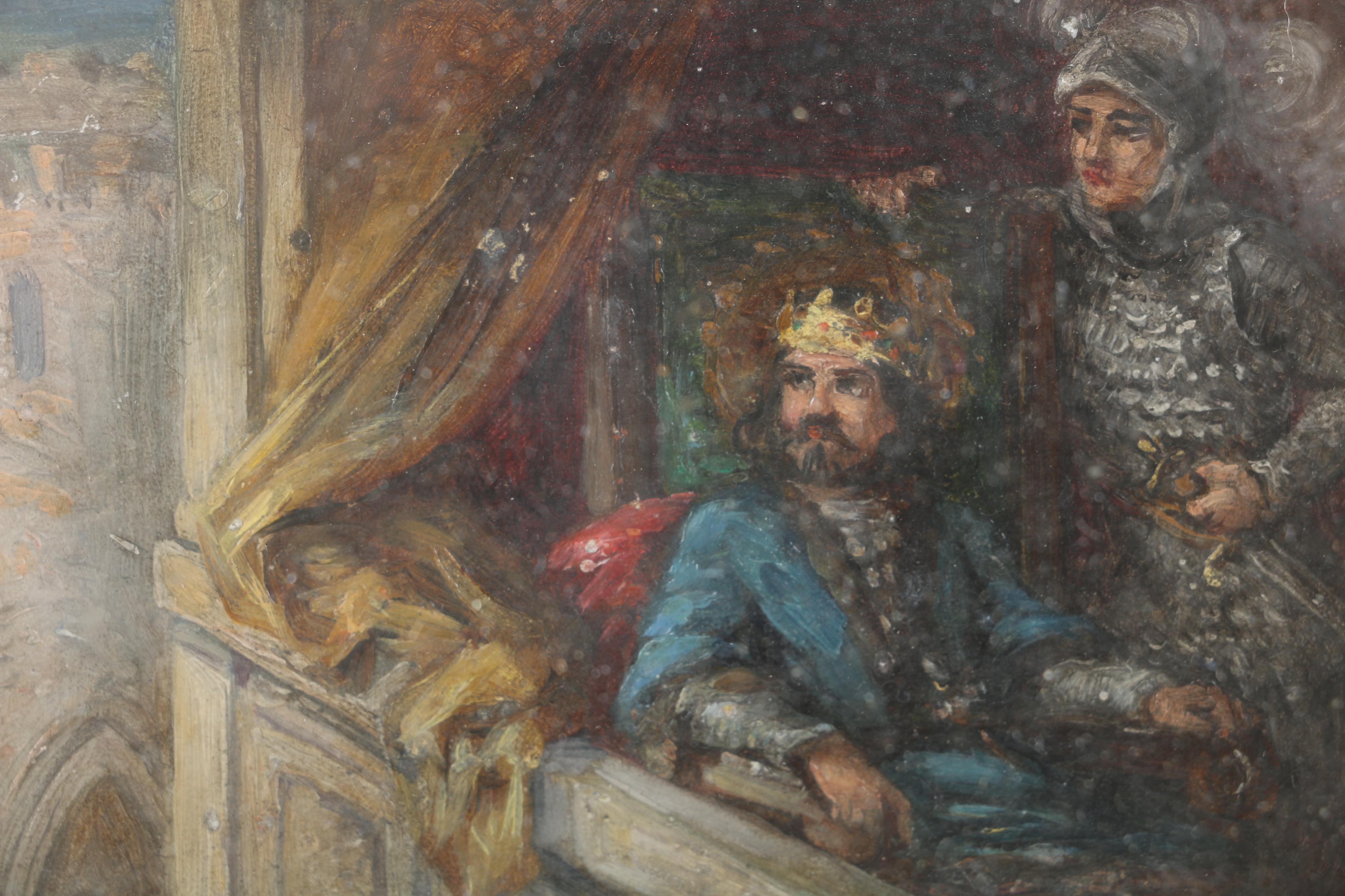 Sequential Oil Paintings of Sir Lancelot and Lady of Shalott | EBTH