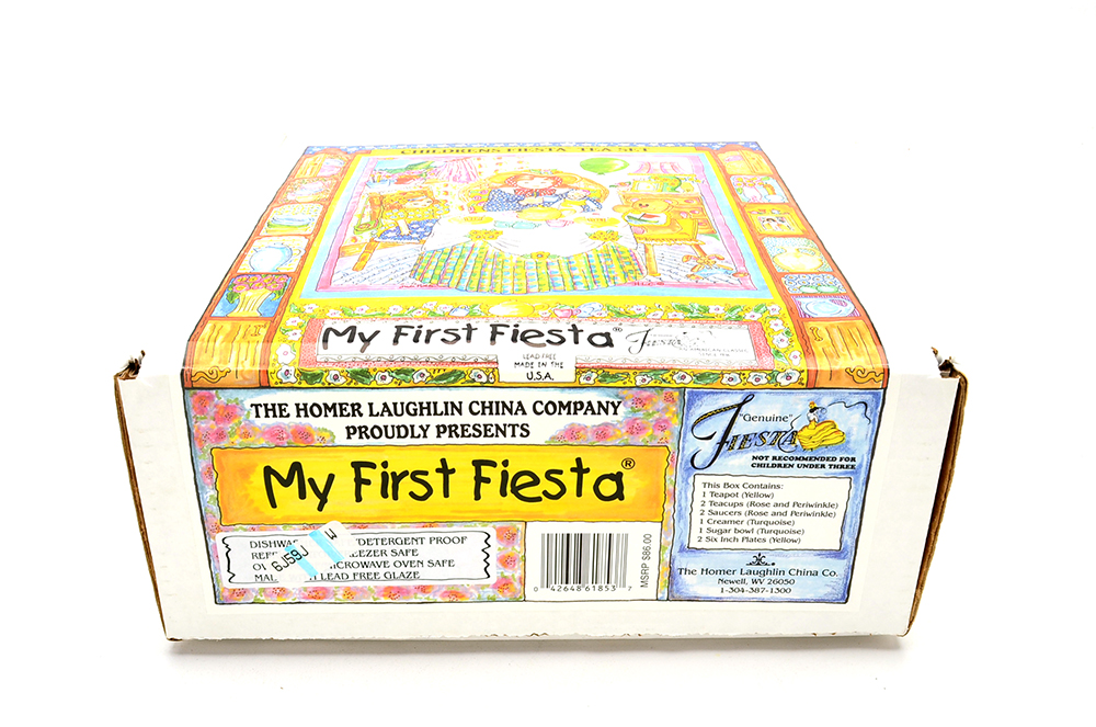 Homer Laughlin "My First Fiesta" Children's Tea Set | EBTH