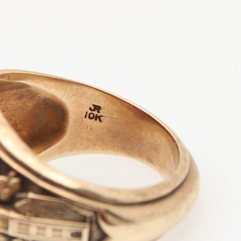10K Yellow Gold Men's Ohio State 1960 Class Ring | EBTH