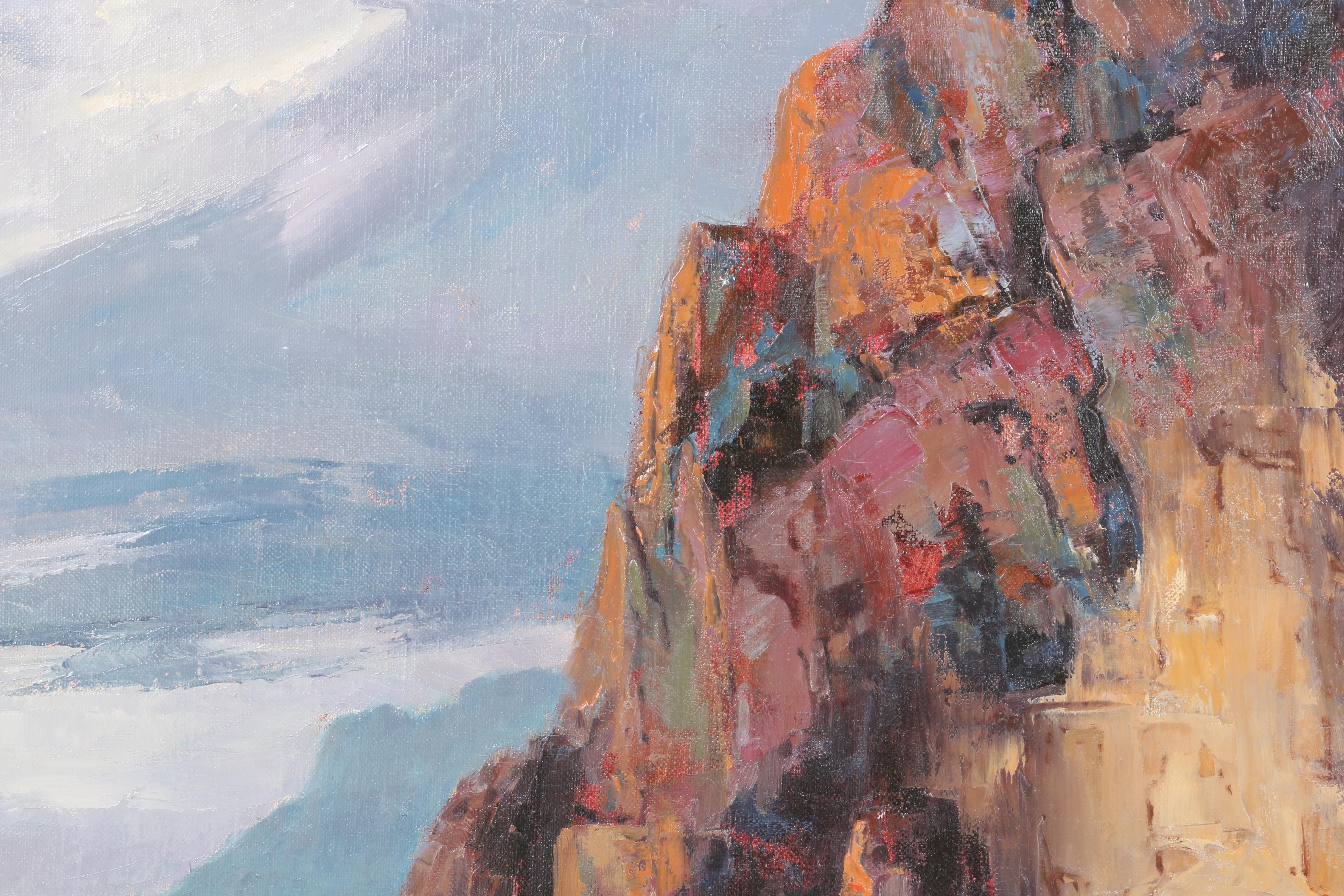 George Burrows Oil Painting on Canvas "Good Prospects" | EBTH