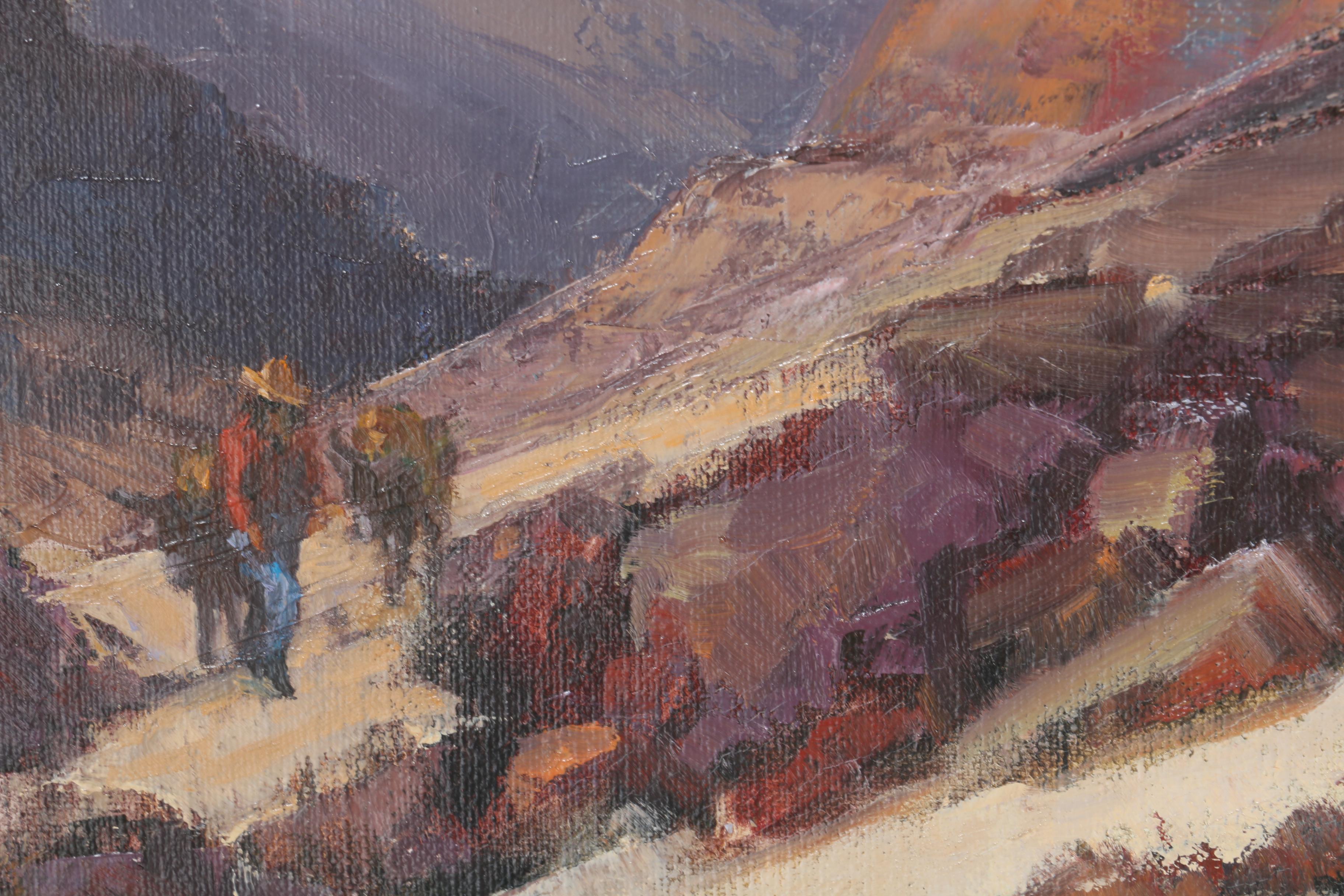 George Burrows Oil Painting on Canvas "Good Prospects" | EBTH