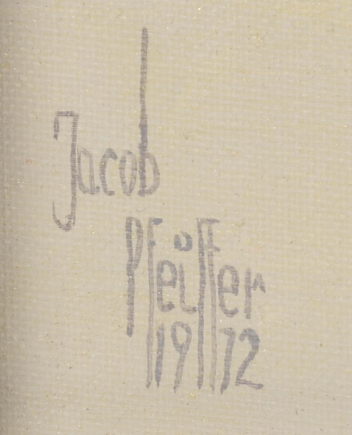 Jacob Pfeiffer Original Oil Painting on Canvas "Trapper" | EBTH