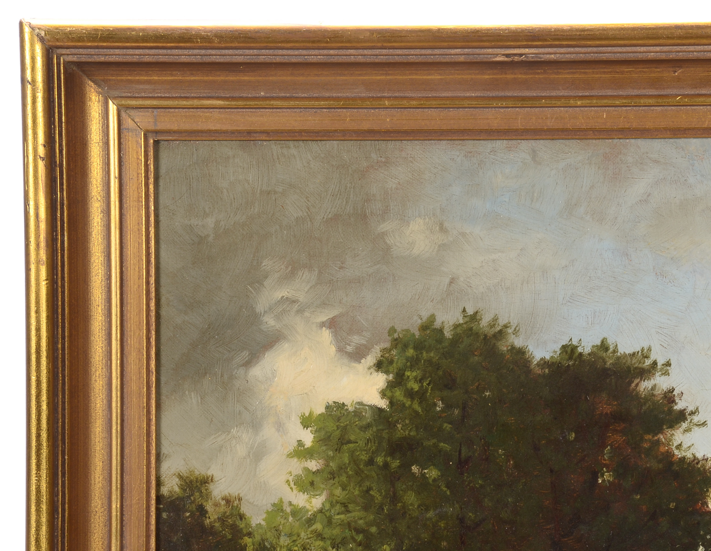 Frederick Batcheller Original 1877 Oil Painting on Canvas | EBTH