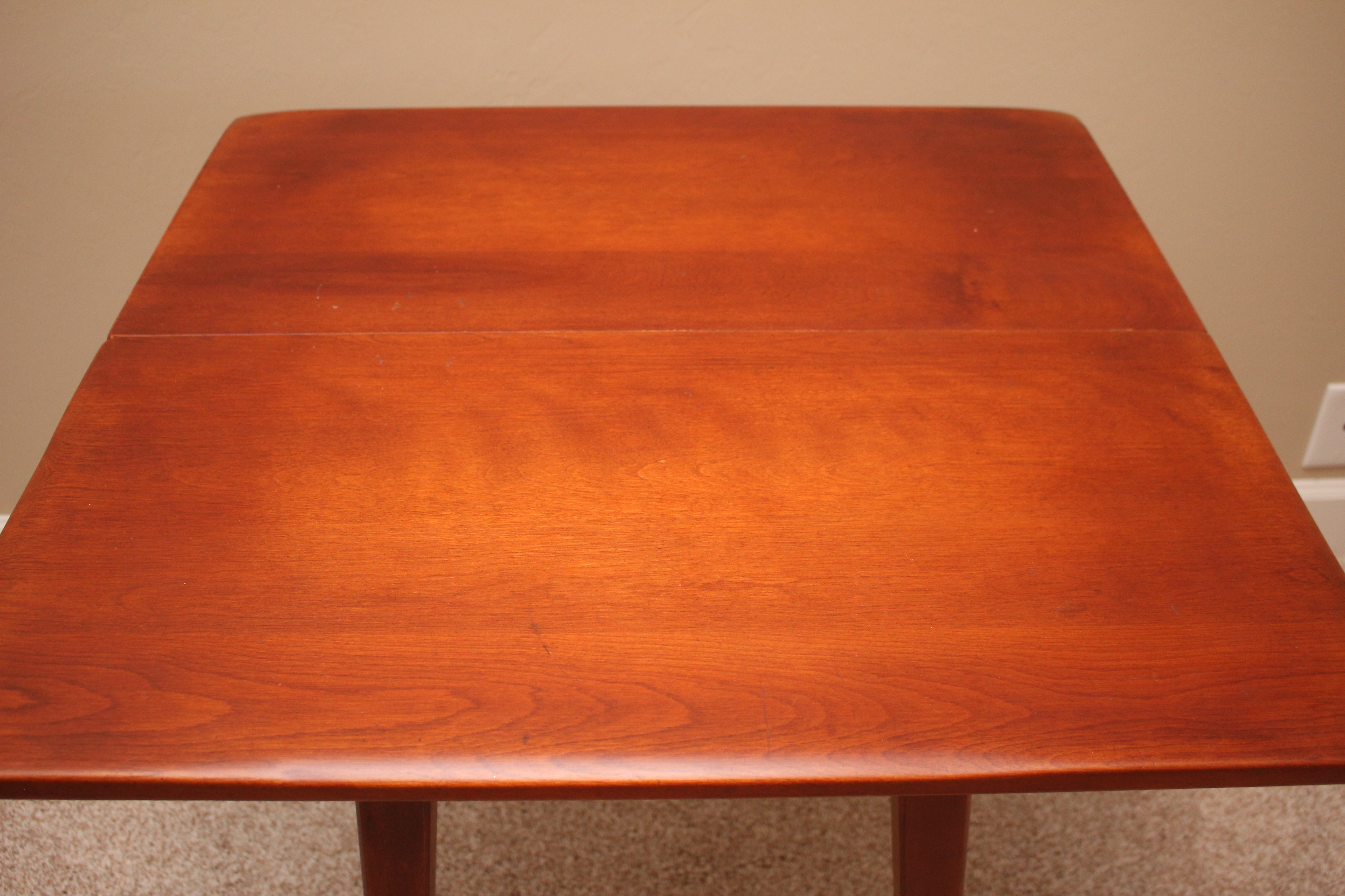 Cherry Flip-Top Game Table by Cushman Colonial | EBTH