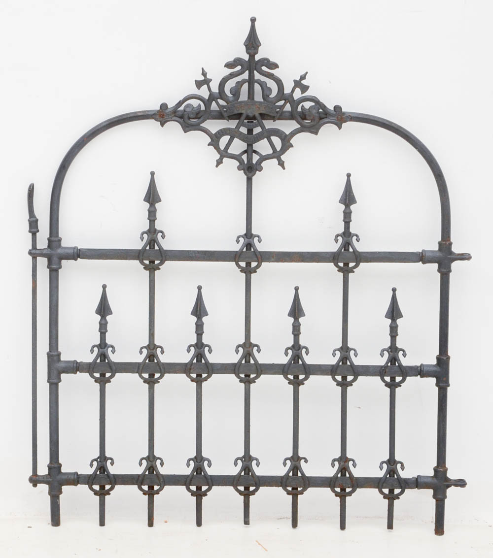 Victorian Cast Iron Gate | EBTH