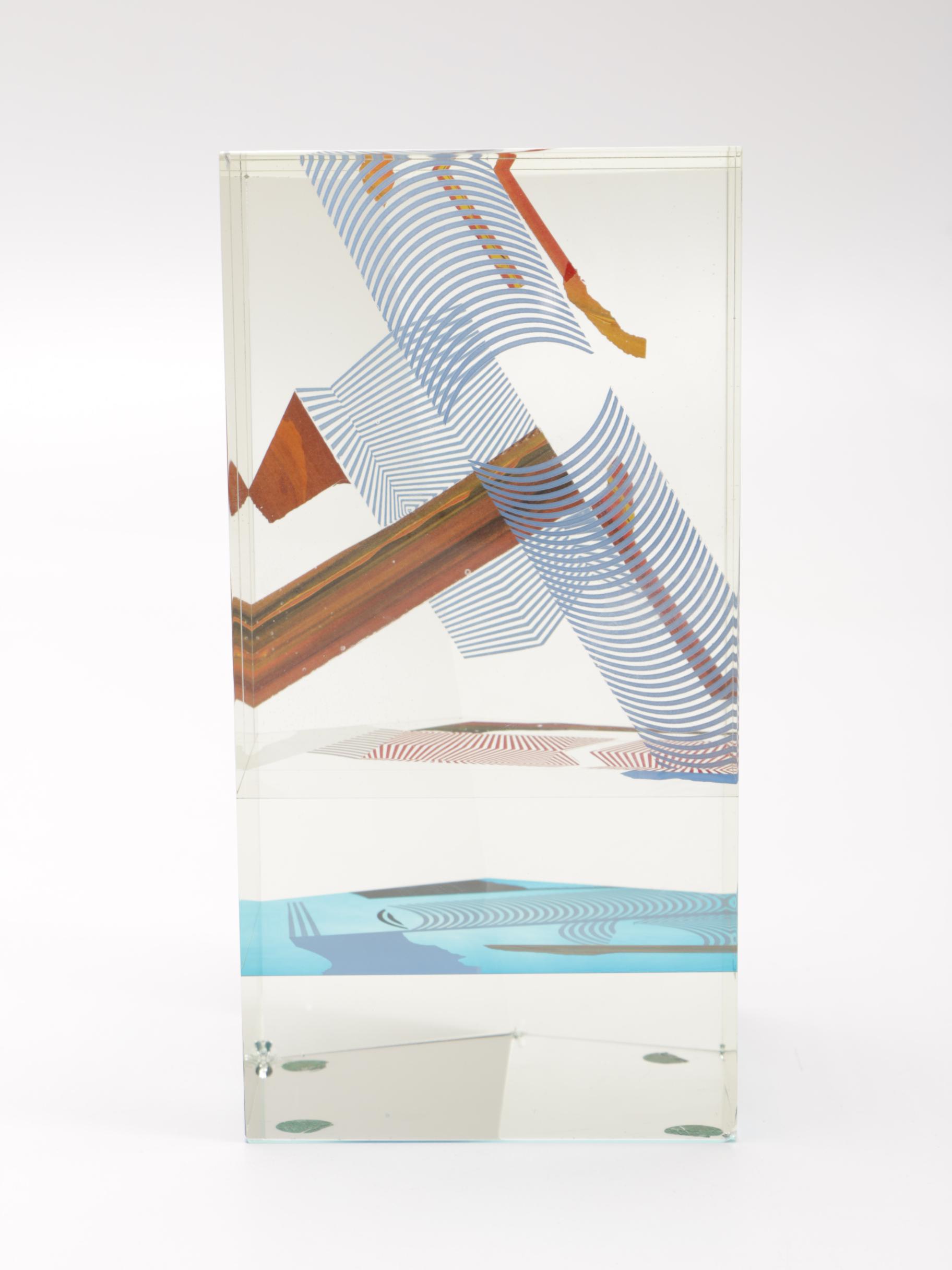 Signed Jan Fisar Art Glass Sculpture | EBTH