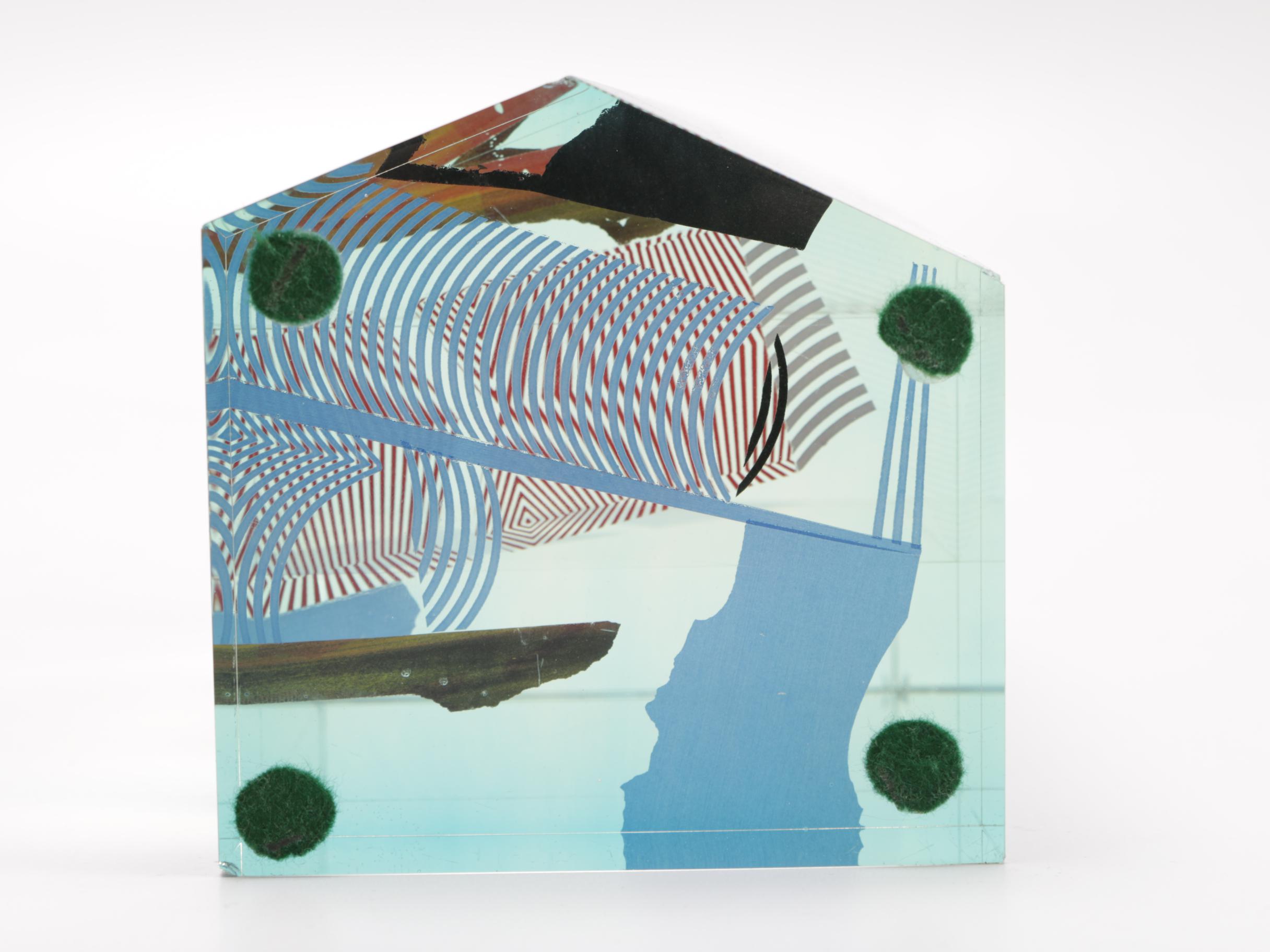 Signed Jan Fisar Art Glass Sculpture | EBTH
