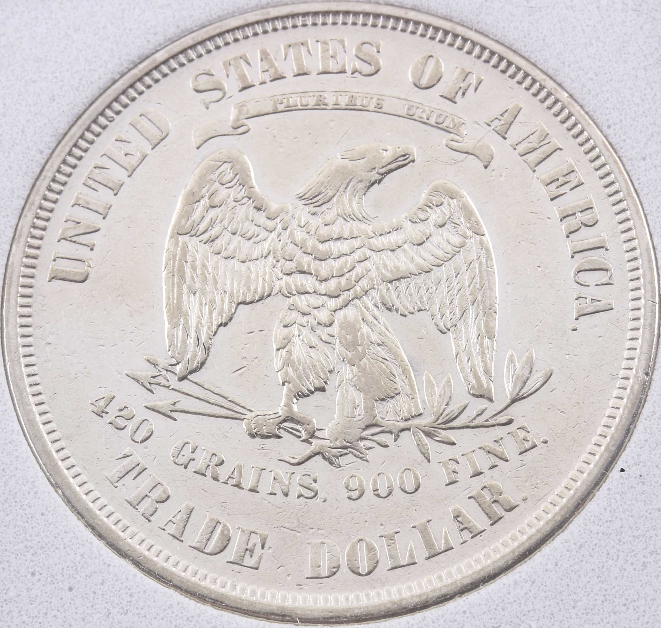 First Year of Issue 1873 Silver Trade Dollar | EBTH