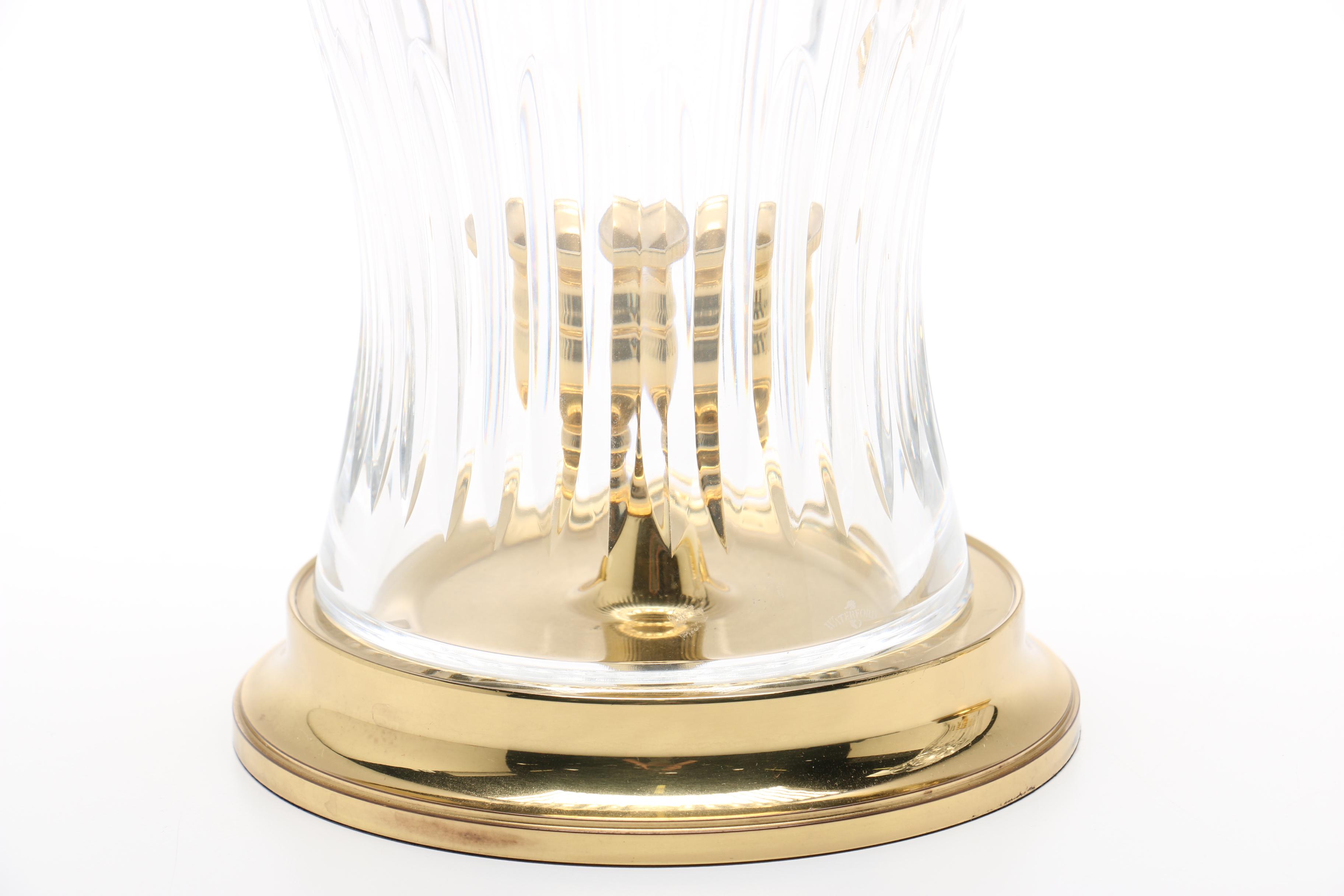 Waterford Crystal Hurricane Lamps | EBTH