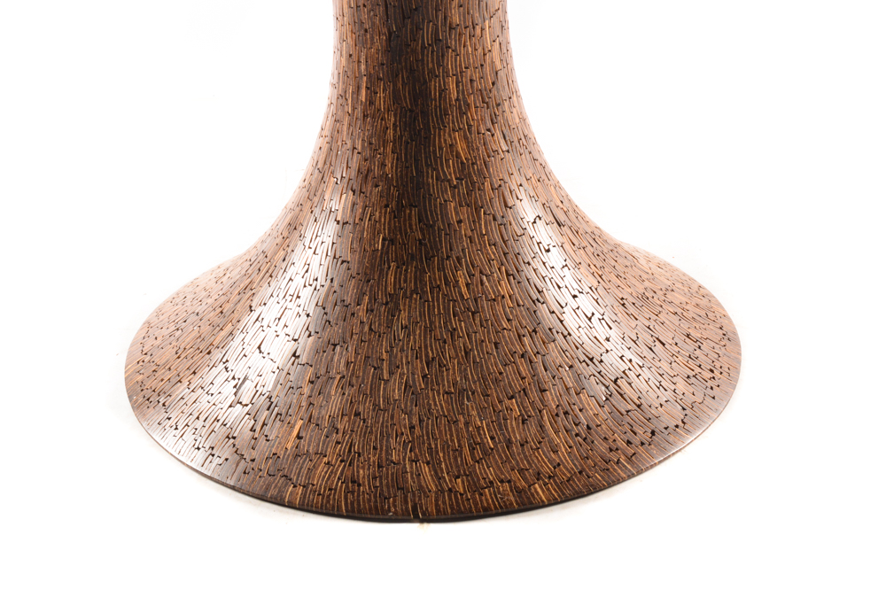 Wood Chip Pattern Tulip Table | EBTH