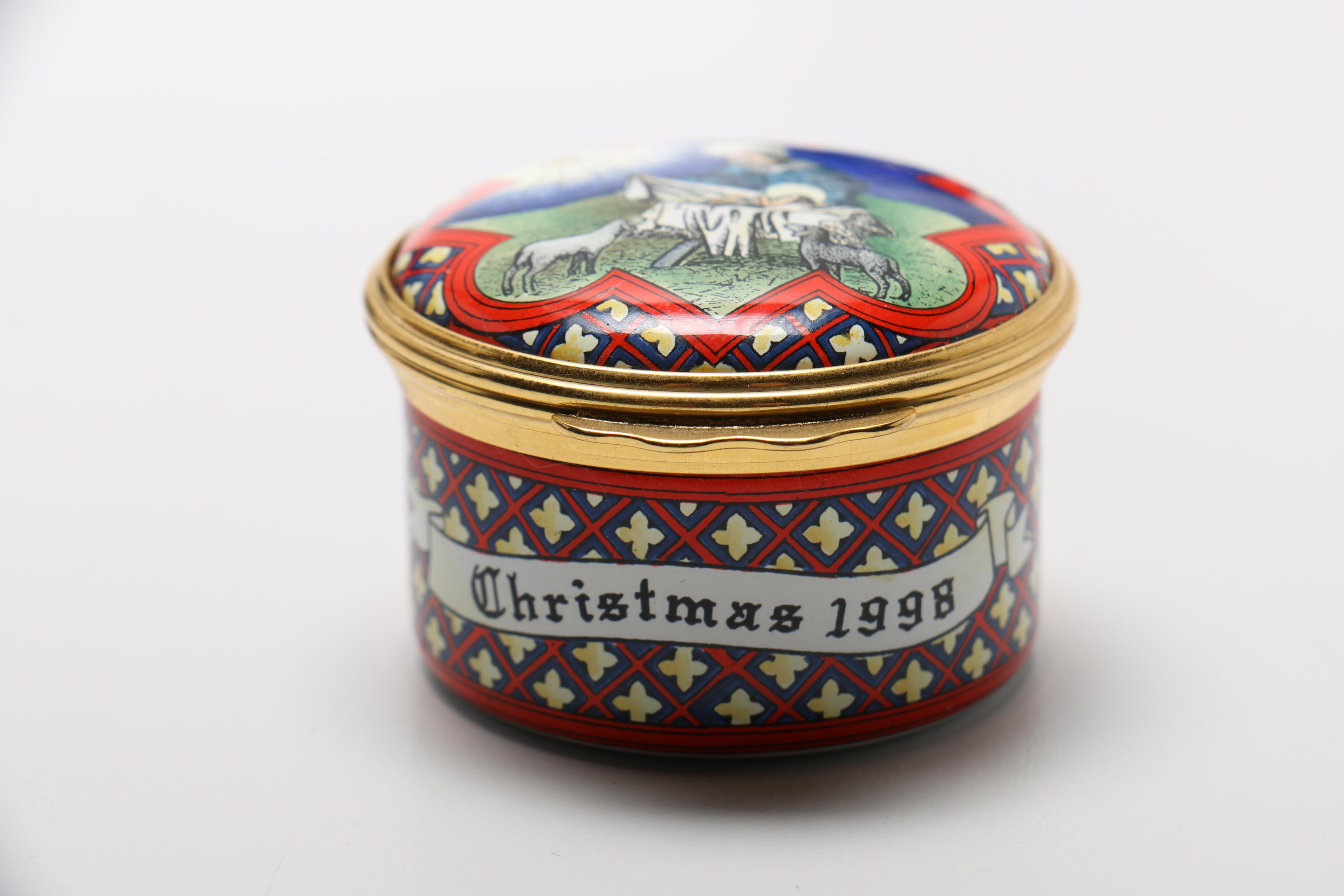 Halcyon Enamel Boxes | EBTH