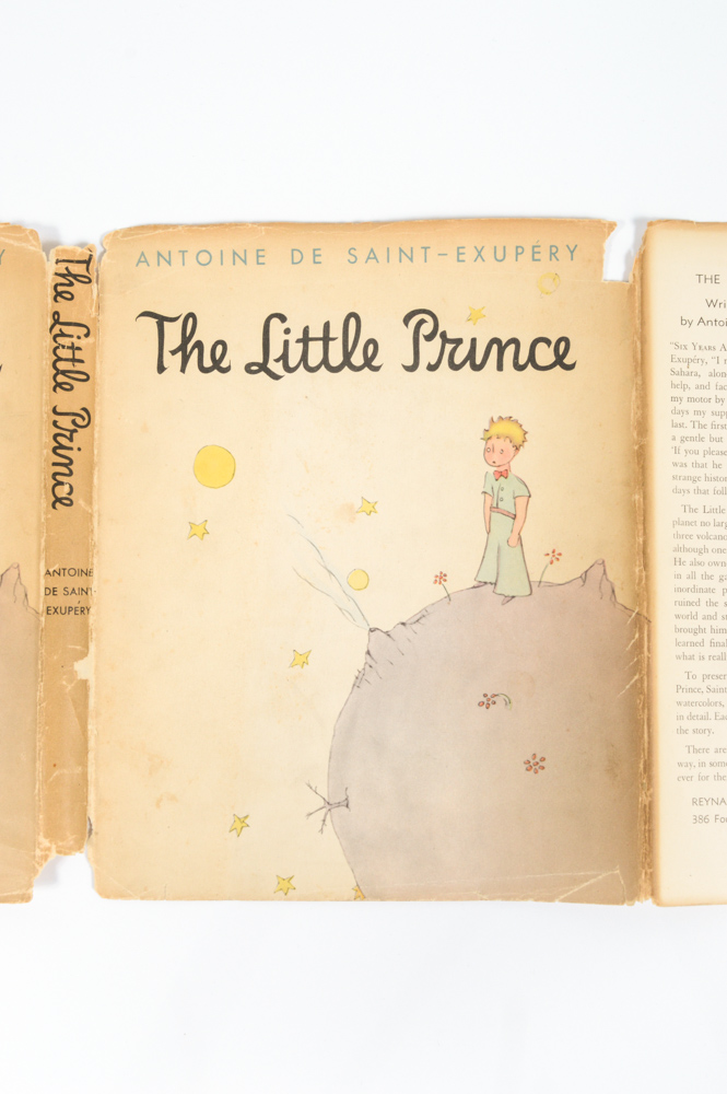 1943 First Edition "The Little Prince" By Antoine de Saint-Exupery ...