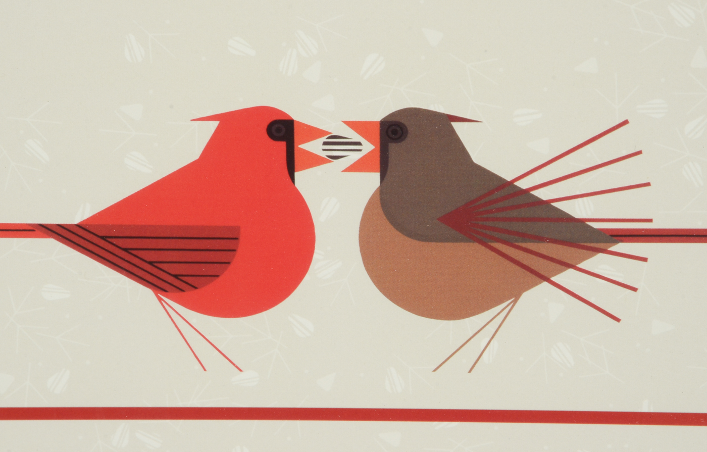 Charley Harper Offset Lithograph "Beguiled by the Wild" | EBTH