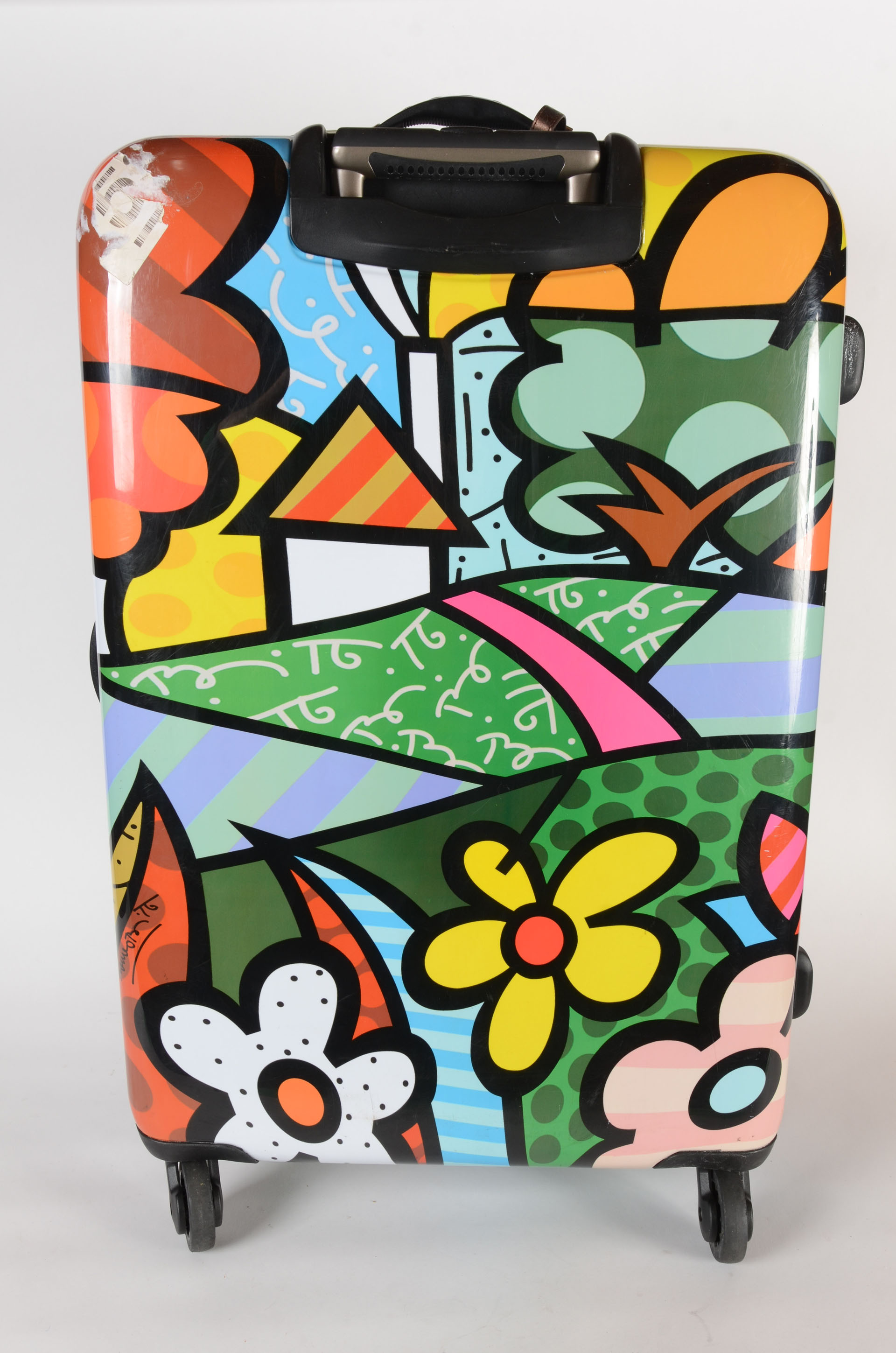 Heys Rolling Suitcase with Romero Britto Graphics | EBTH
